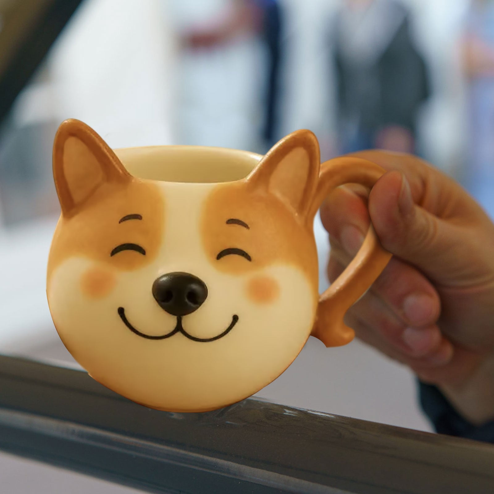 Rheen Positive and Cute Dog-Faced Mug That Instantly Warms Your Heart ...