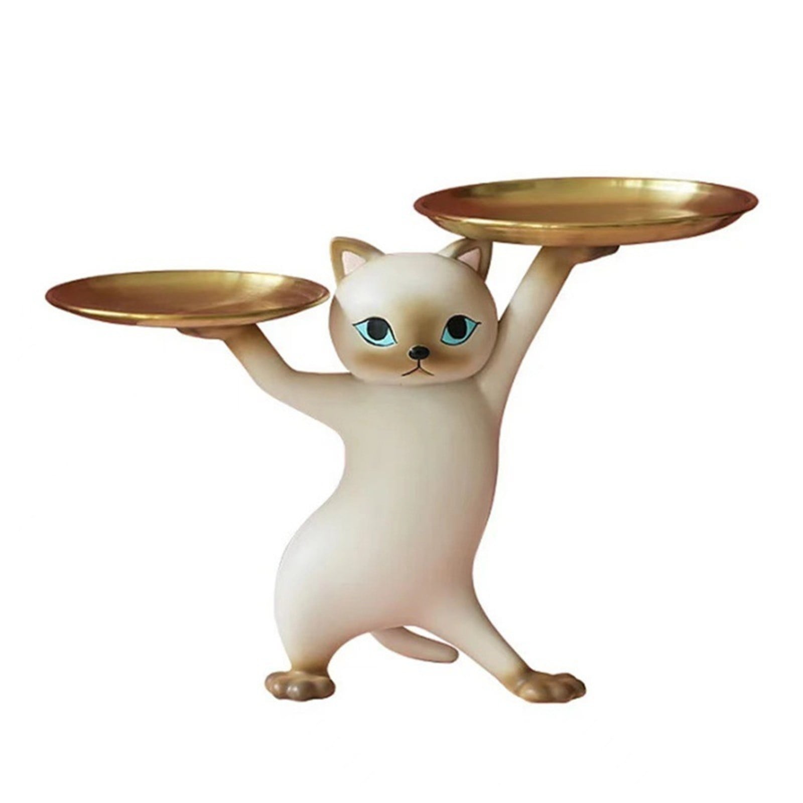 Rheen Resin Cat Trinket Dish for Candy, Jewelry, Rings, and Keys ...