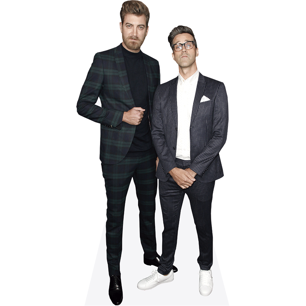 Rhett McLaughlin And Charles Lincoln Neal (Duo 2) Mini Celebrity Cutout ...