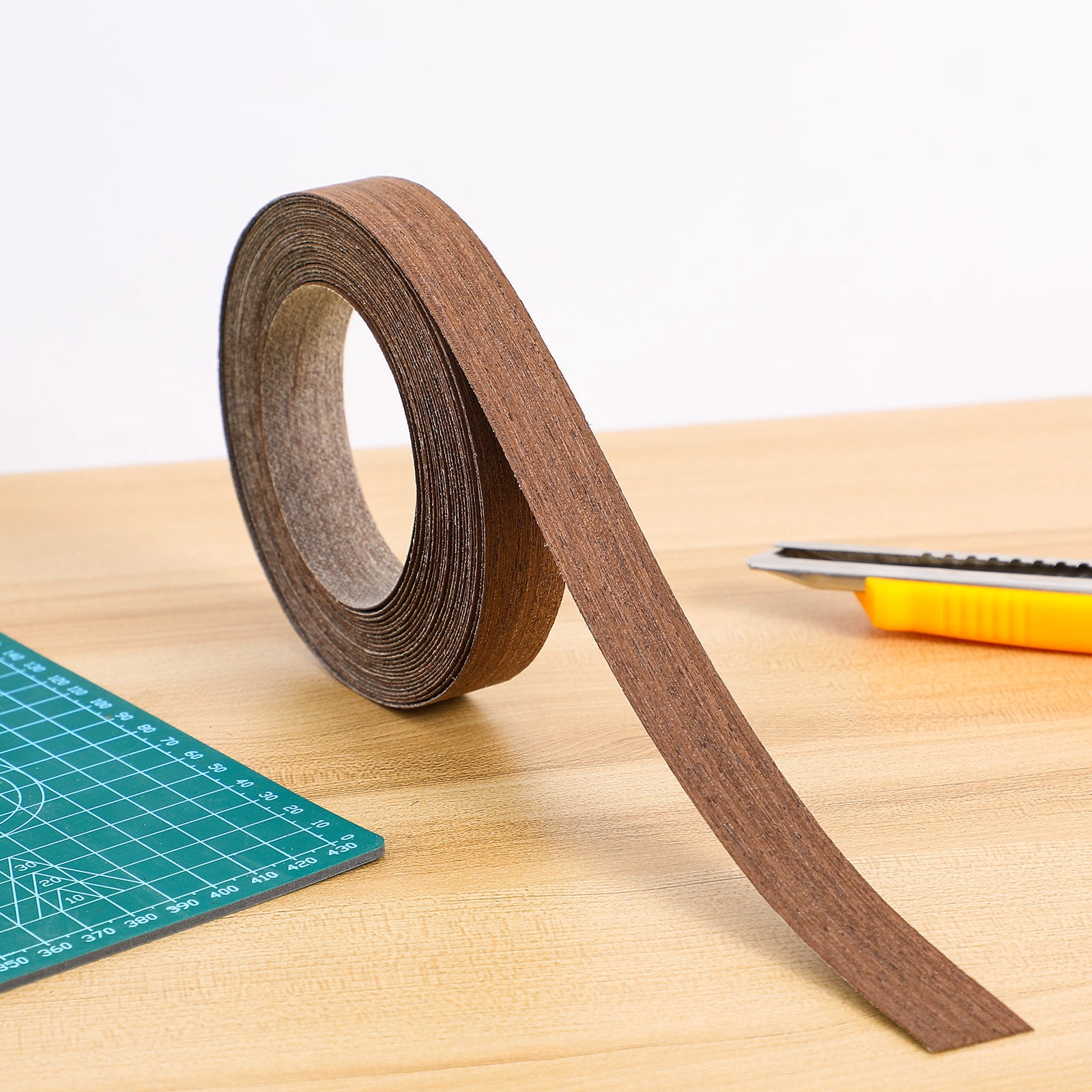 1 Roll Wood Grain Edge Banding Tape for Furniture, Cabinet, Countertop ...