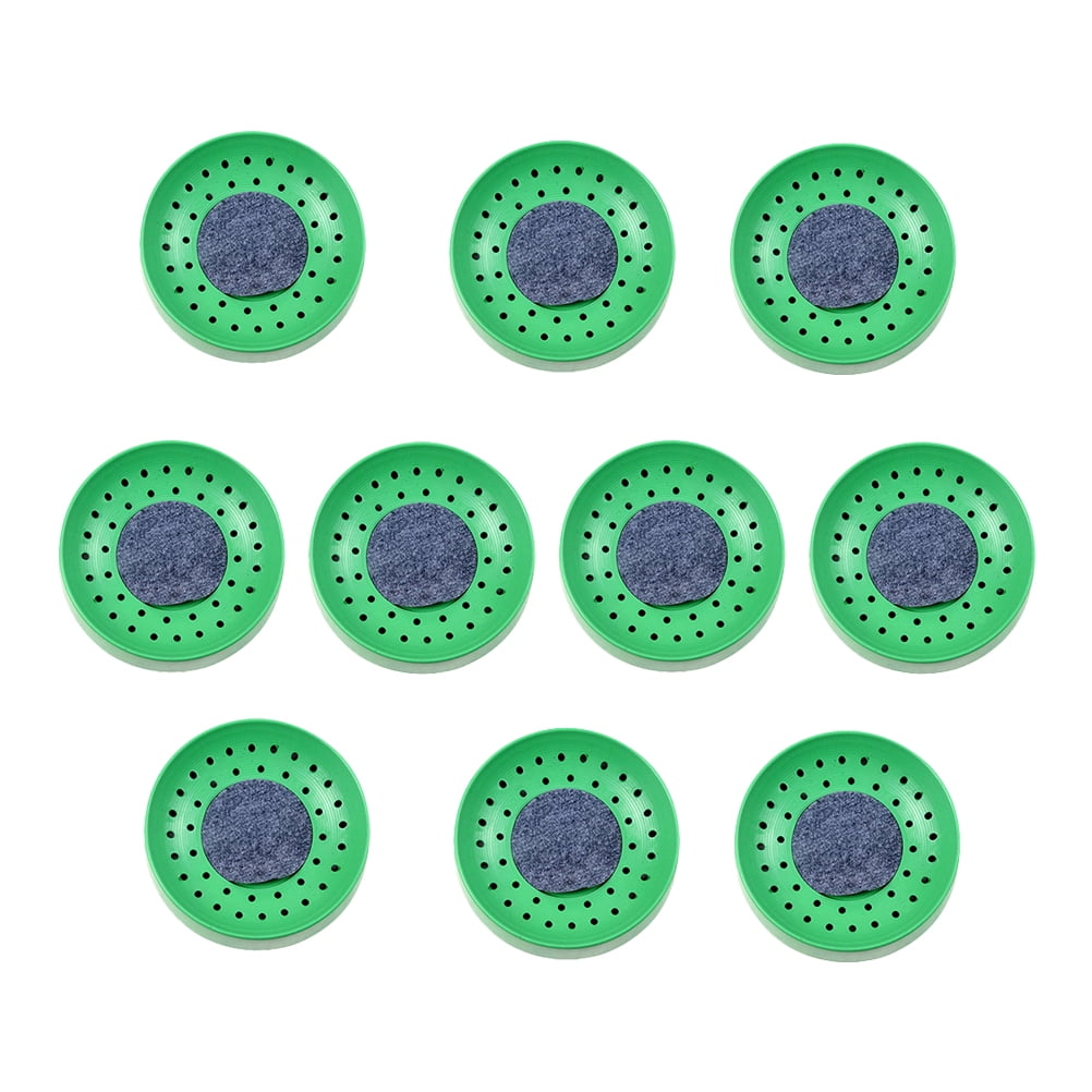 Green Plastic Bird Nest Basin for Egg Breeding Pet Rest Bed 10 Pcs Farm ...