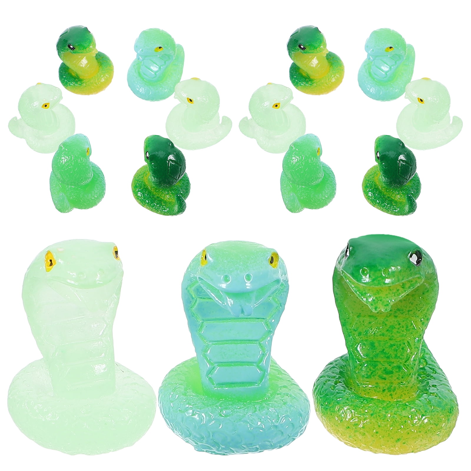OFFIGAM 16pcs Small Snake Resin Sculptures for Moss Gardening - Walmart.com