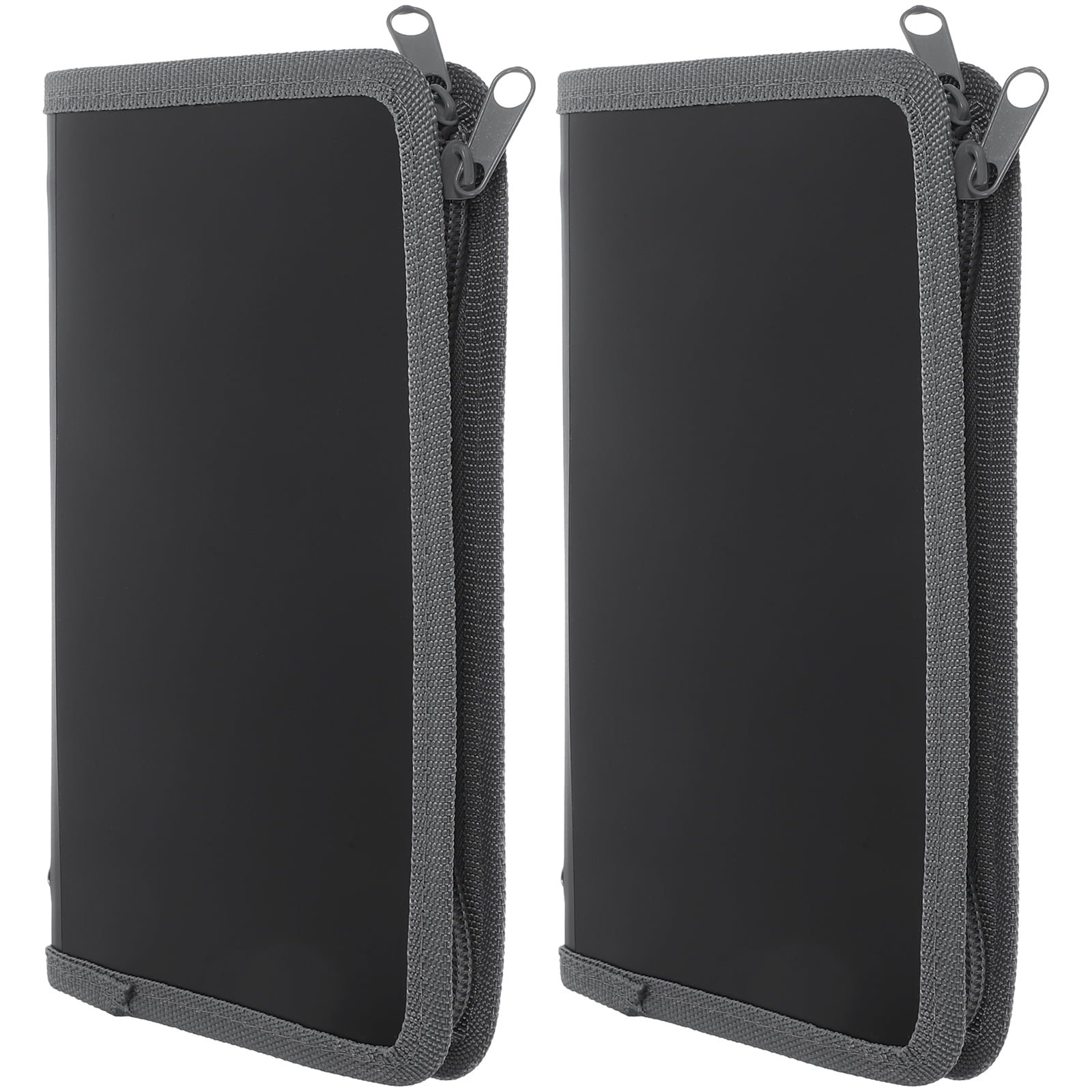 OFFIGAM 2Pcs Rectangular Office Document Organizer Plastic Accordion ...
