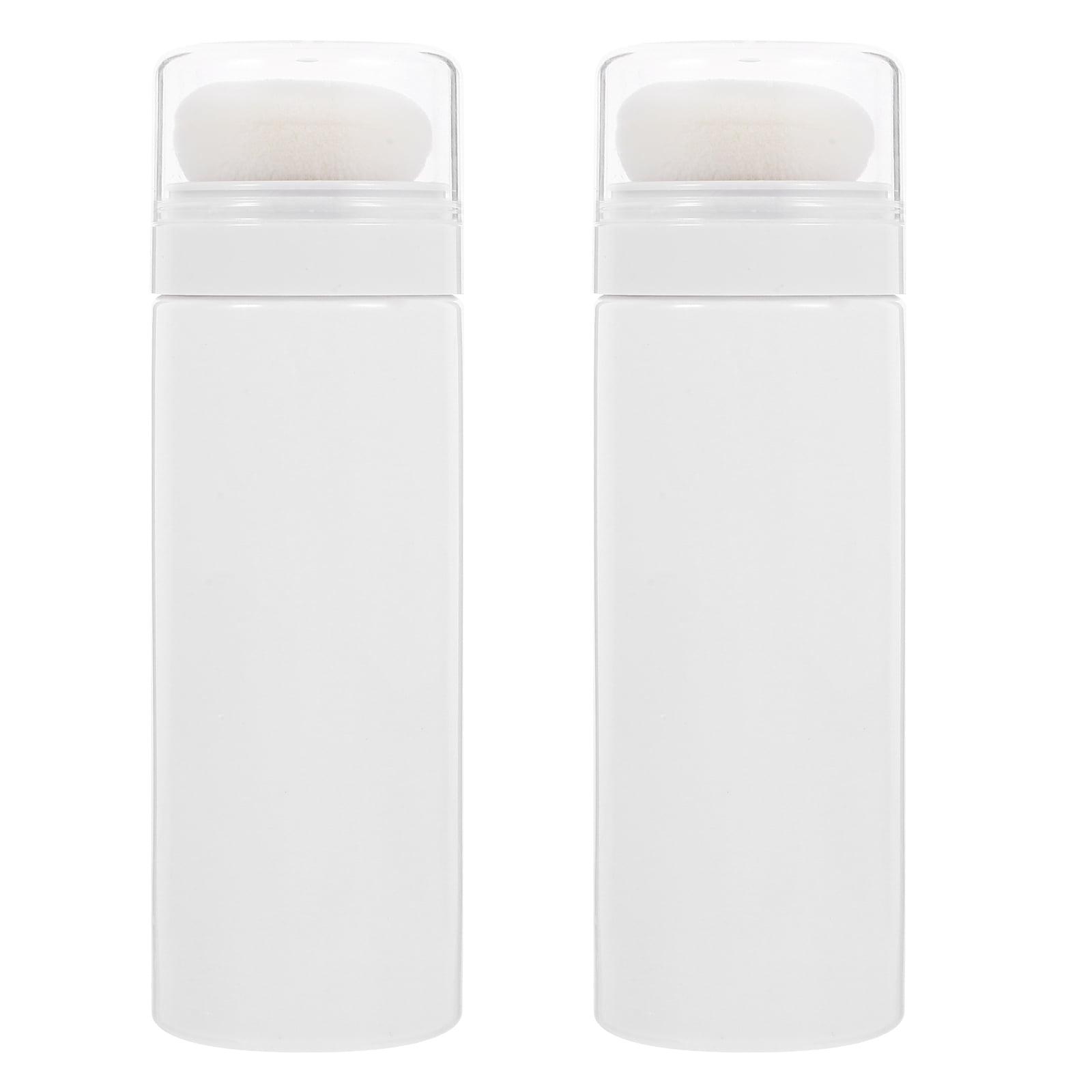 Rhewides 2pcs Portable Baby Powder Puff Bottles Baby Body Talcum Powder ...