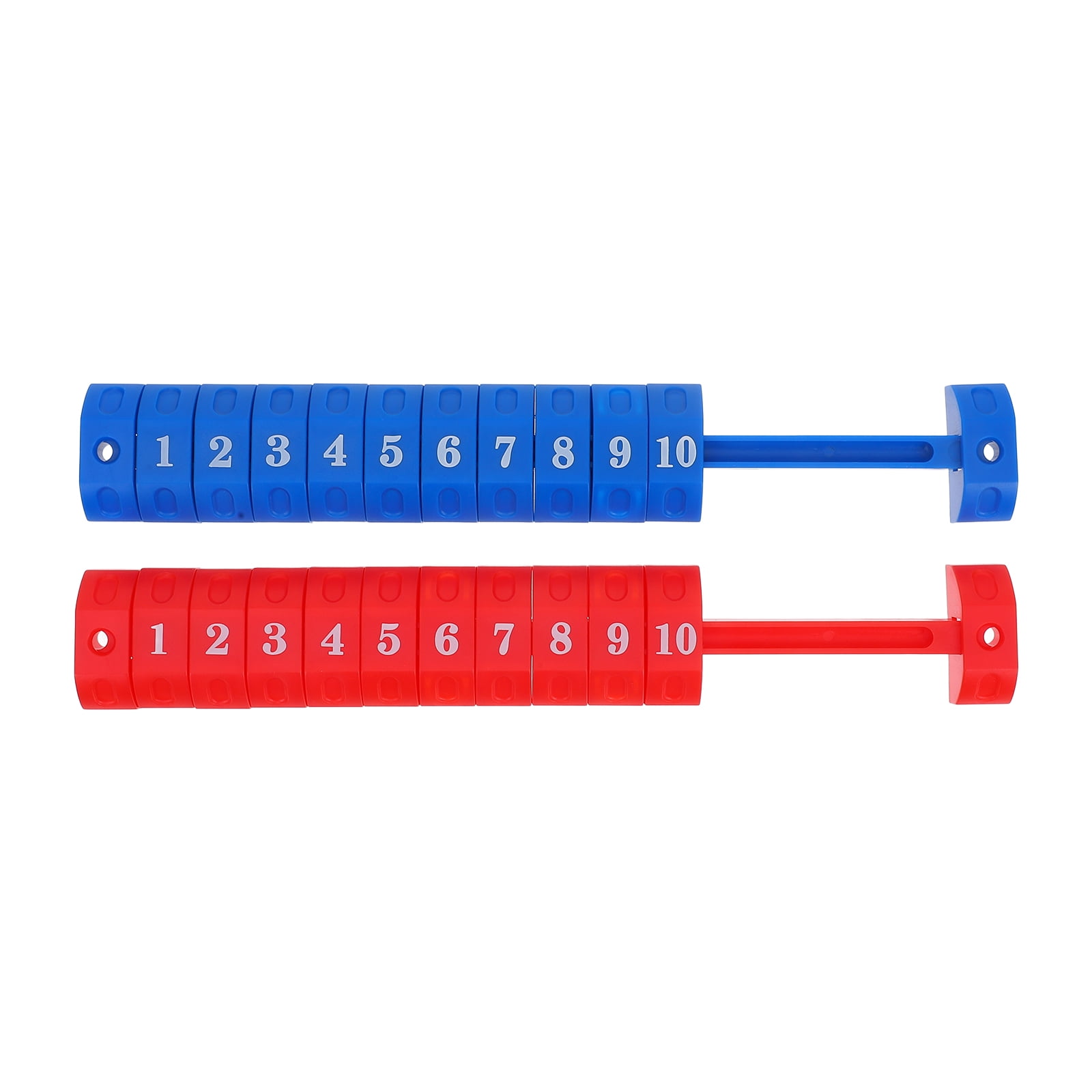 Rhewides 2pcs Scoring Score Keeper Marker Blue Red 10 Numbers Scoring ...