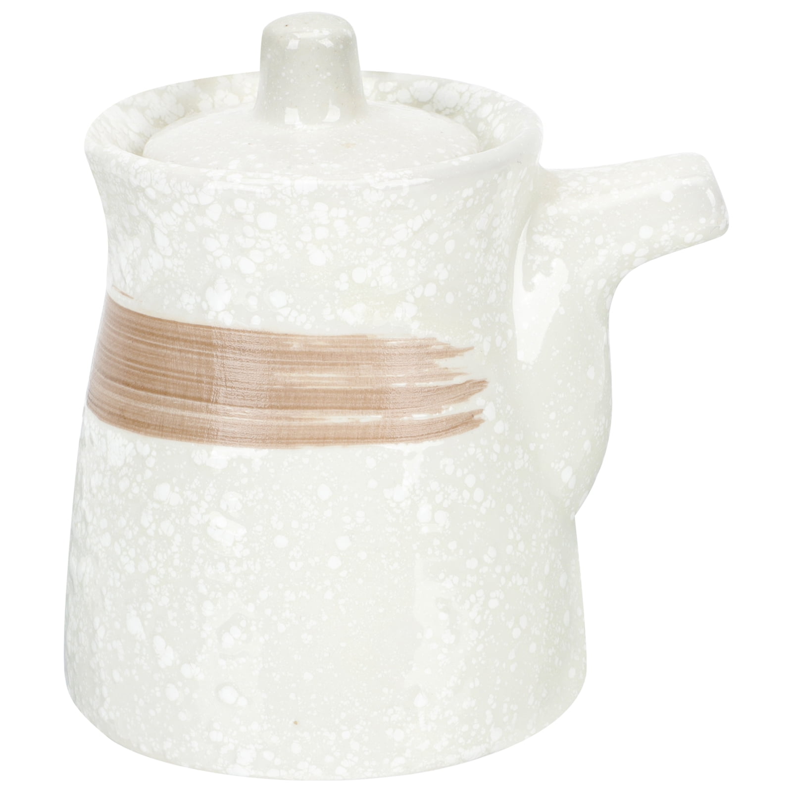 Rhewides Ceramic Soy Sauce Bottle Small Vinegar Dispenser Vinegar ...