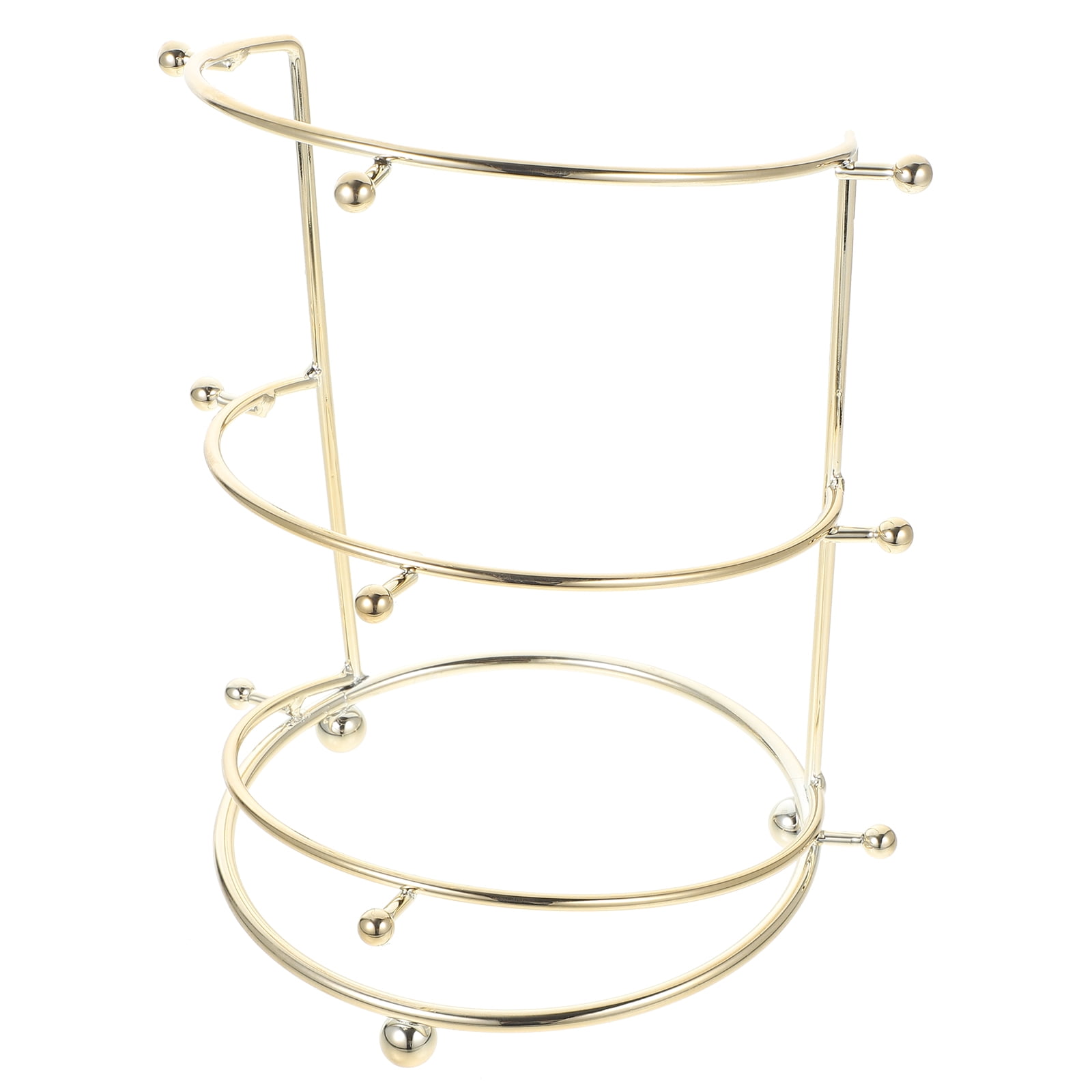 OFFIGAM Three-tier Crowns Headband Stand Metal Crown Display Holder ...