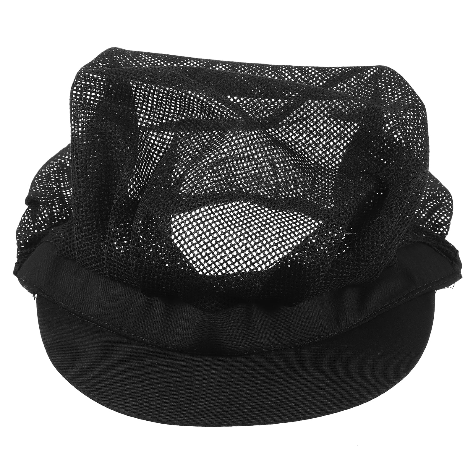 OFFIGAM Chef Hat Black Mesh 1Pack for Bakers in Food Preparation ...