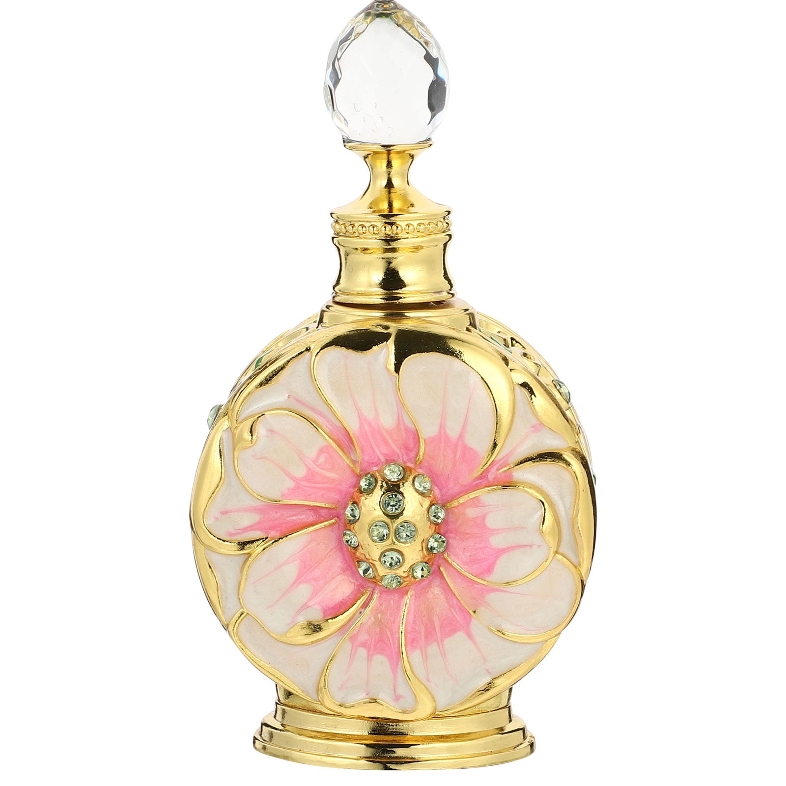 Rhewides Vintage Glass Bottle Empty Refillable Essential Oil Bottle ...