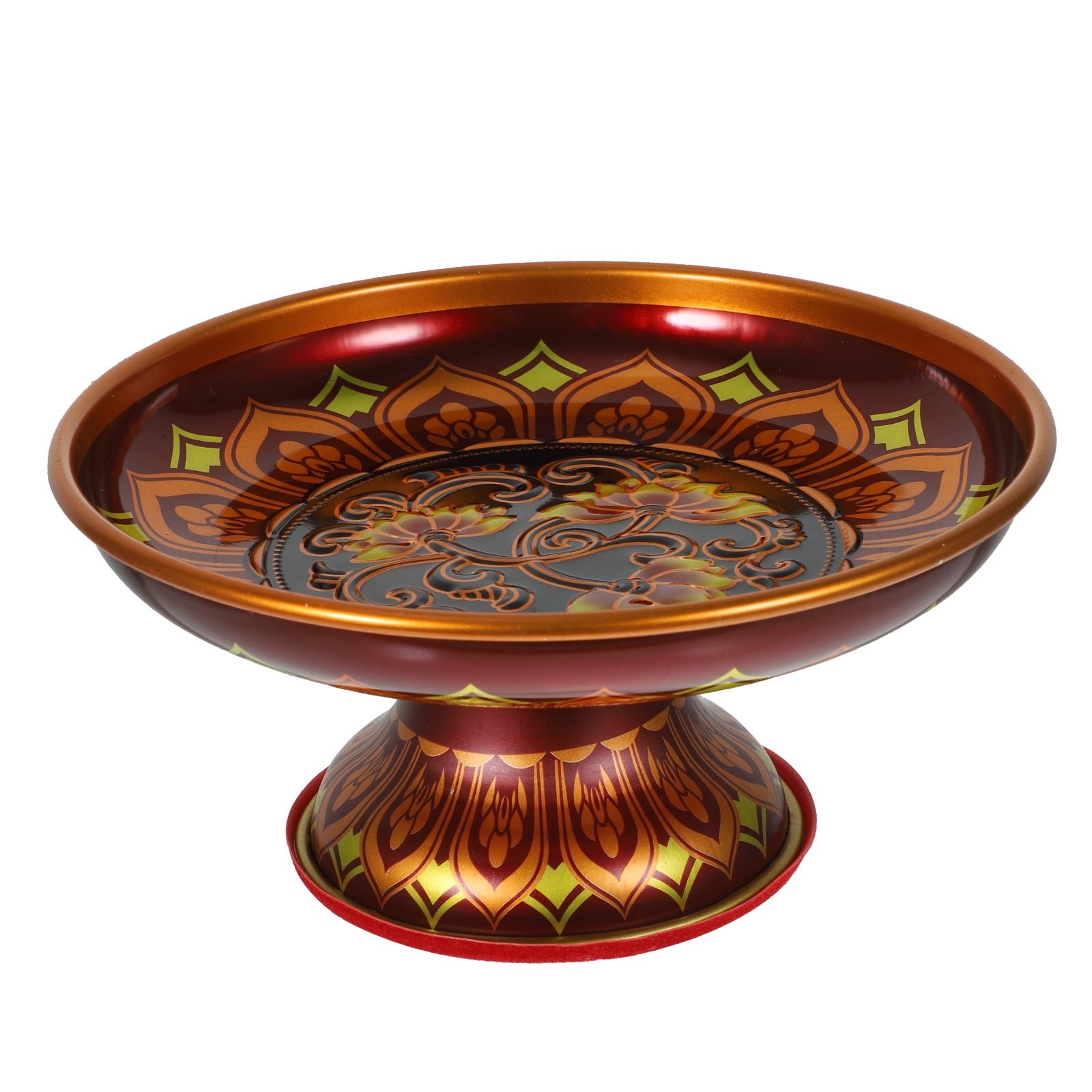 Rhewides offering plate altar bowl for fruit tin trays- Dried Fruit ...