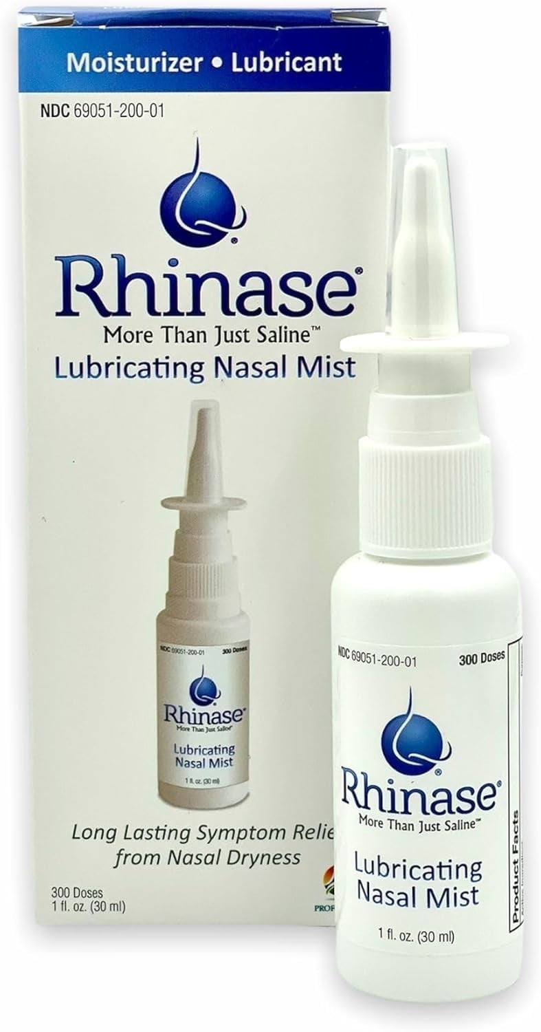 Rhinase Natural Sinus Relief Lubricating Nasal Spray, 1 fl oz - Walmart.com