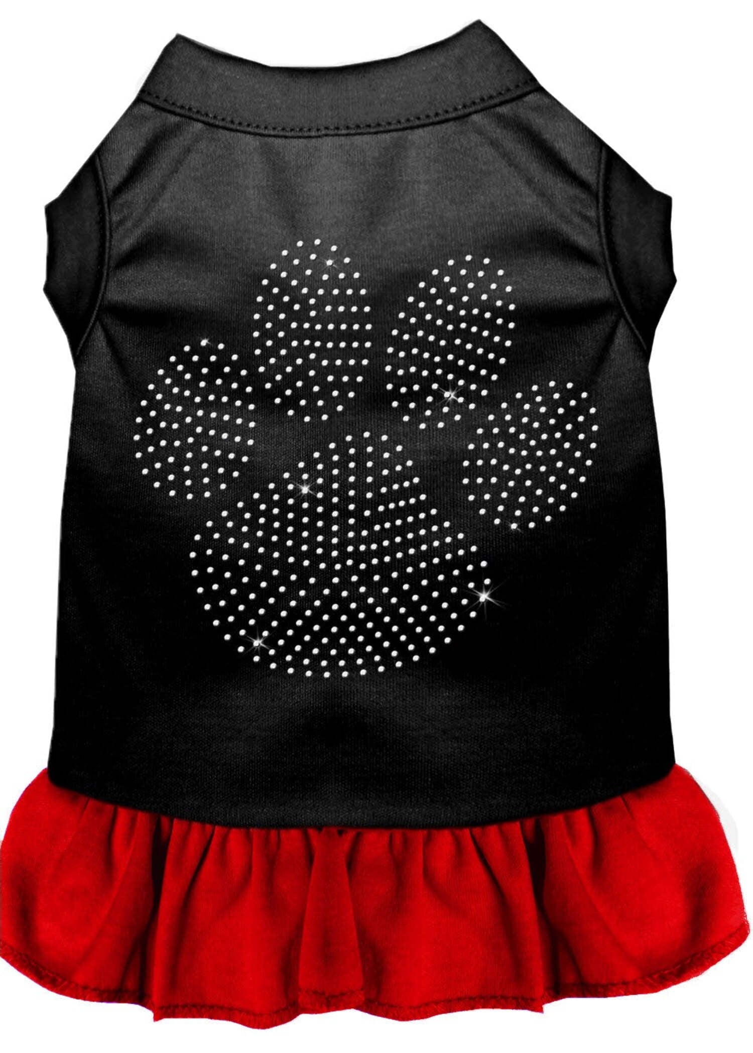 Pet Dog Cat Dress Rhinestone, "Clear Paw" - Walmart.com
