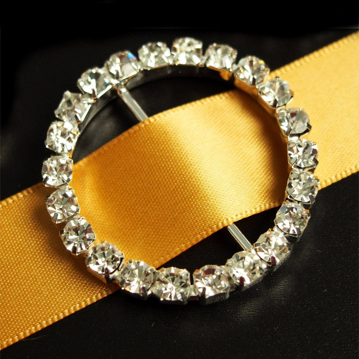 Rhinestone Crystal Buckles, 1-3/4-inch, 4-Piece, Round - Walmart.com