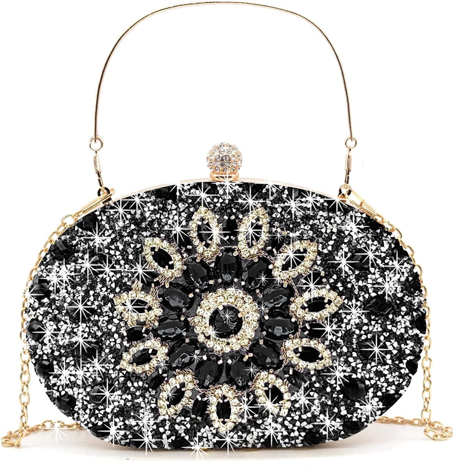 Rhinestone Evening Clutch Bag for Women Bridal Diamonds Clutch Purses ...