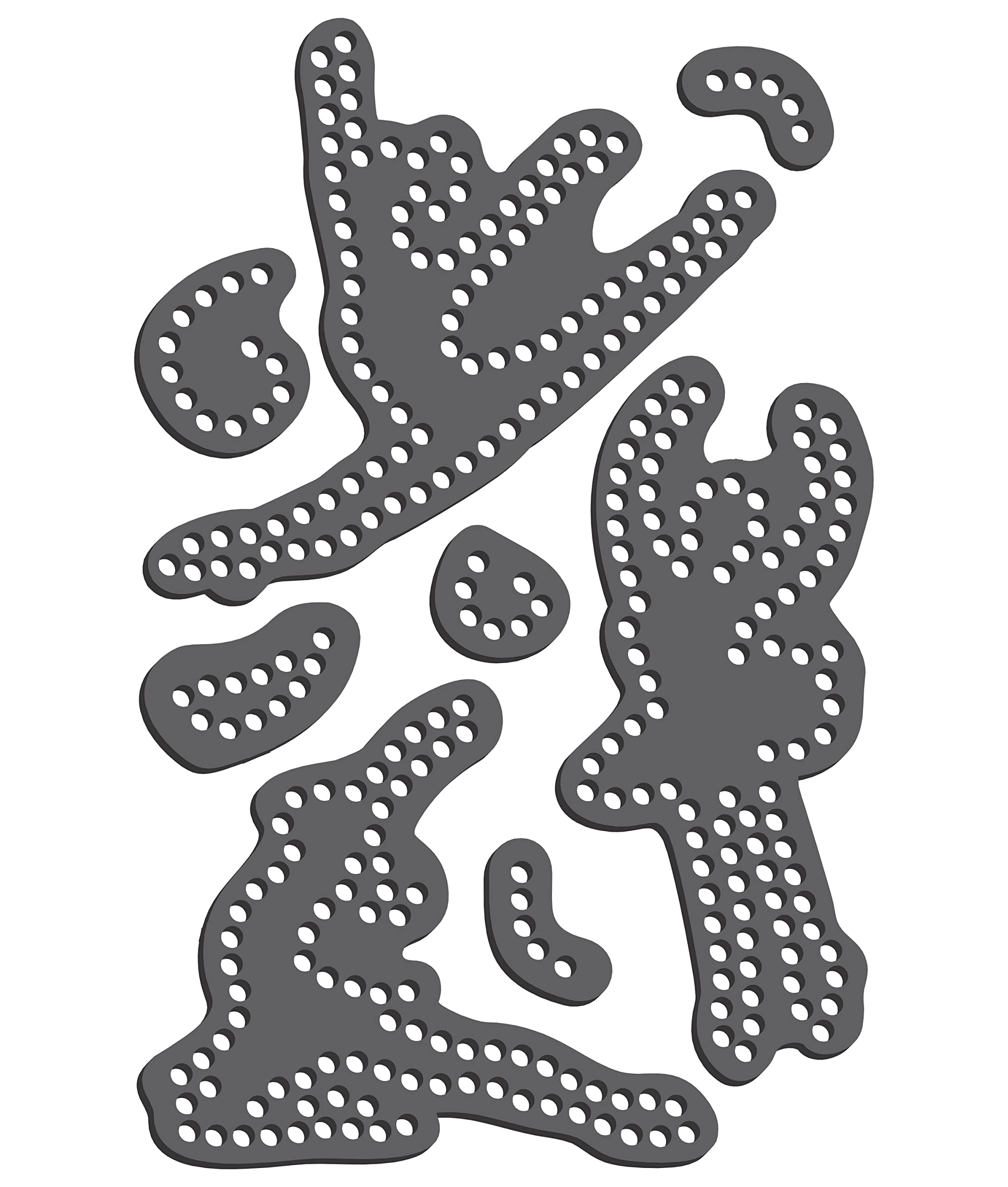 Rhinestone Genie Dancers Magnetic Rhinestone Template, Black - Walmart.com