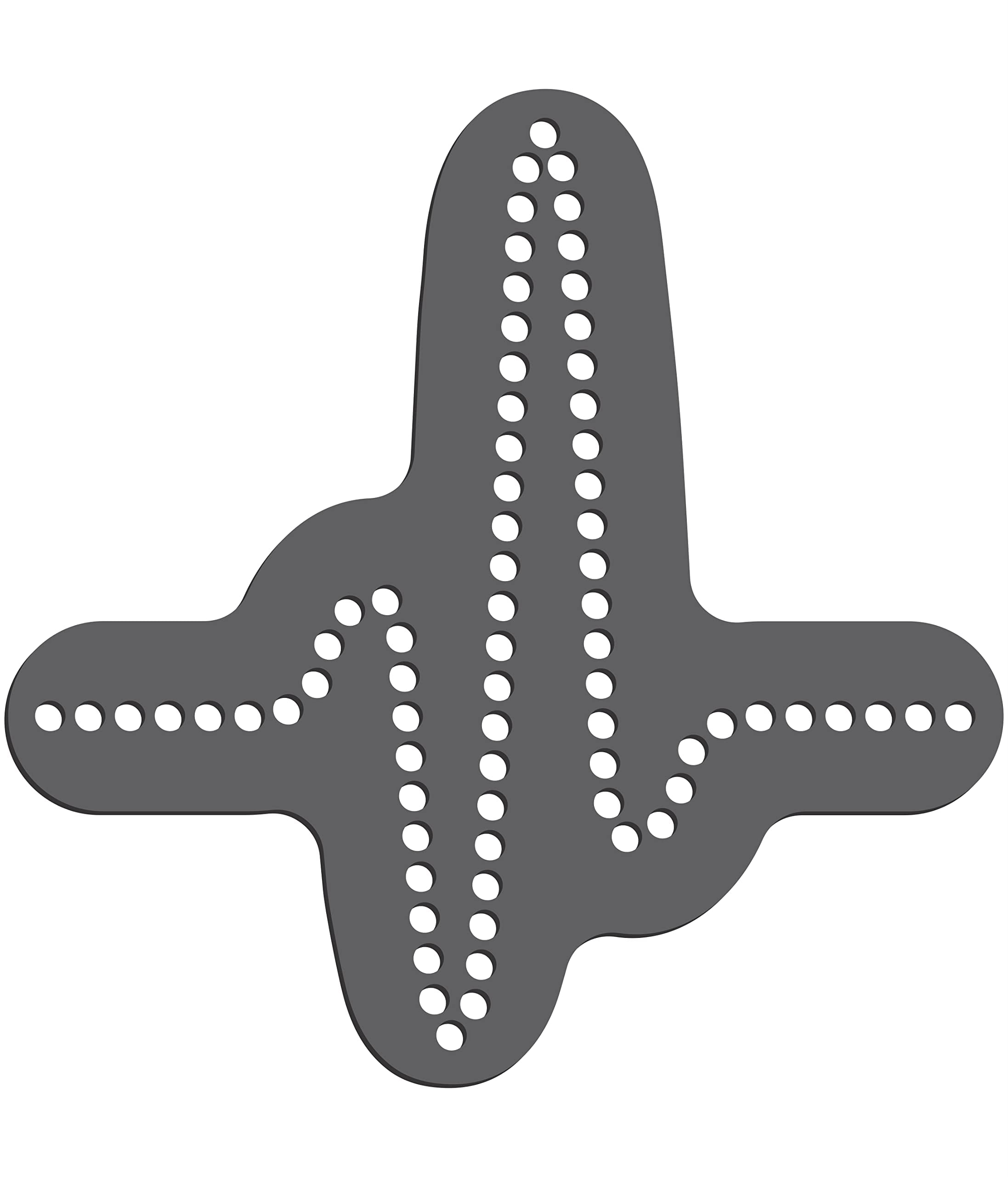 Rhinestone Genie Heartbeat 5" Magnetic Rhinestone Template, Black ...