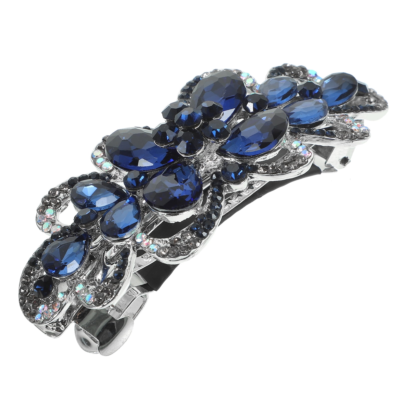 Rhinestone Hair Clip Accessories Clips Hold Back Rhinestones Alloy ...