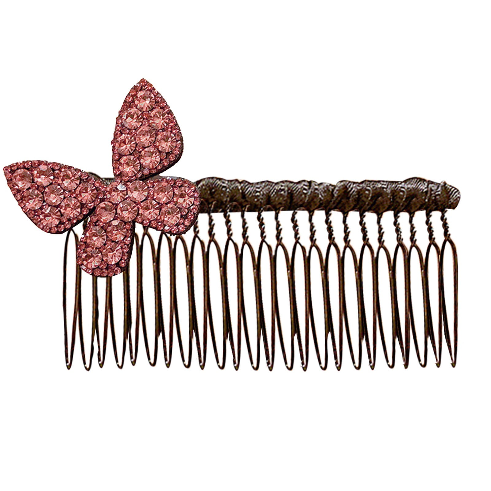 Rhinestone Hair Clips for Women and Children - Inverted Comb Design ...