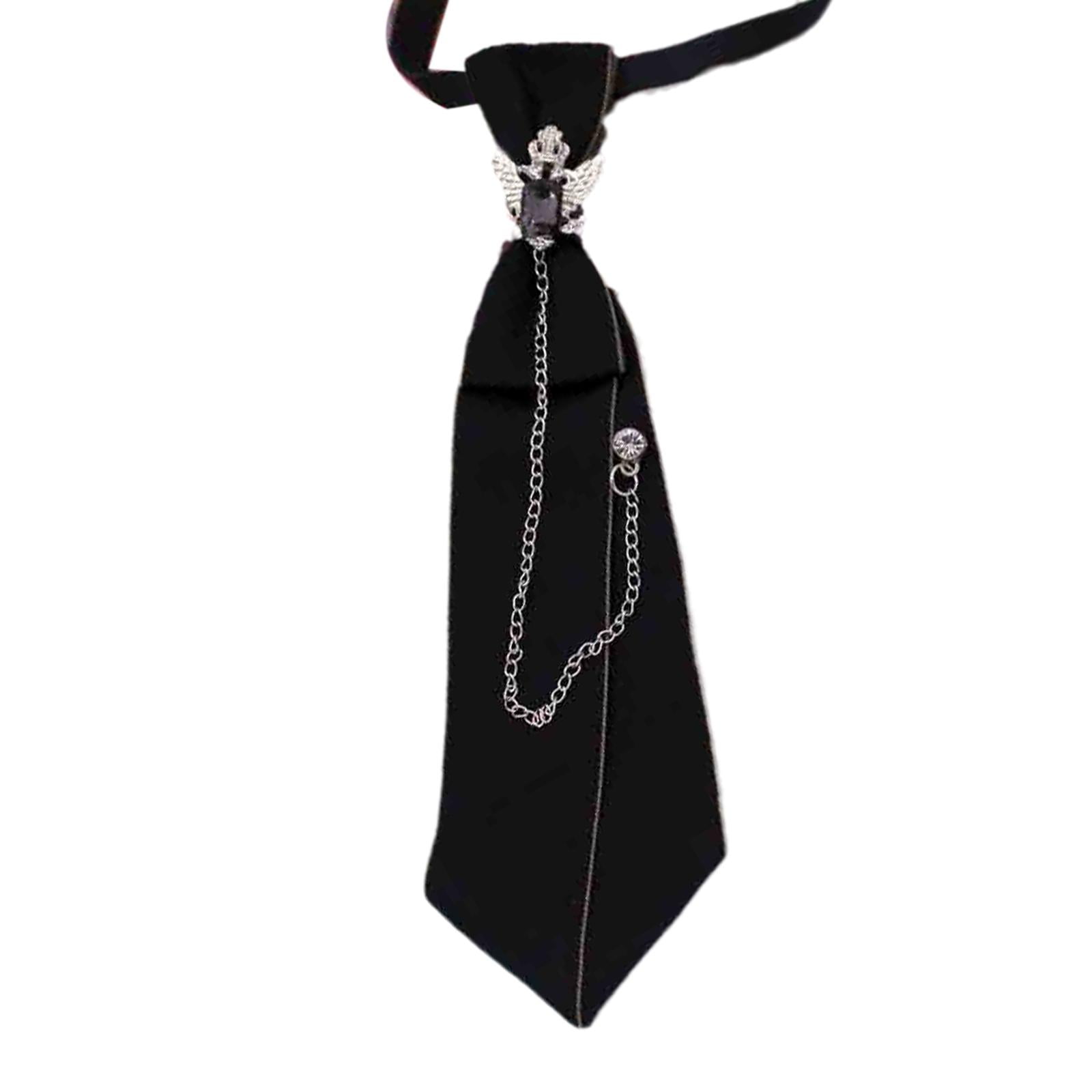Rhinestone Jewelry Hot New Girl Boys Collar Neck Ties I1E2 Necktie ...