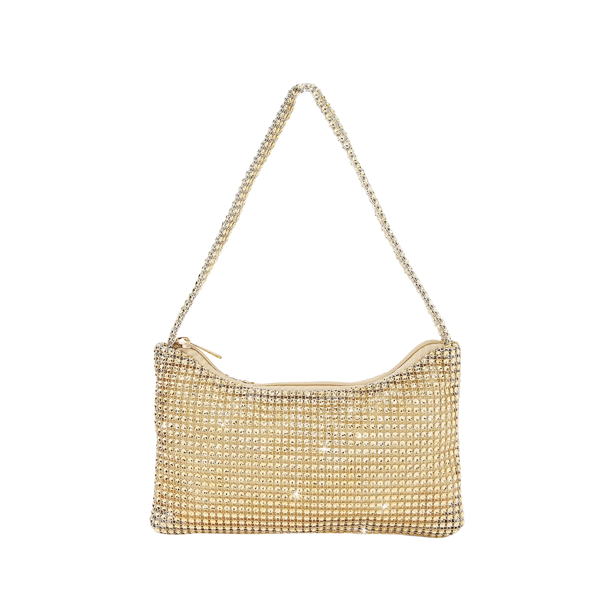 Rhinestone Purses for Women Chic Sparkly Evening Handbag Bling Hobo Bag ...