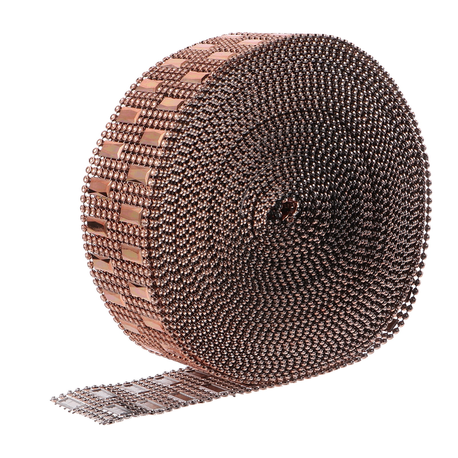 Rhinestone Ribbon,1 Roll Beautiful 8-Row Rhinestone Diamond Ribbon ...