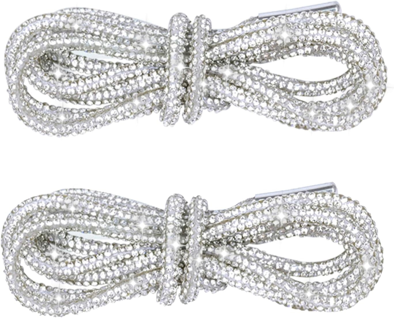 Rhinestone Rope Laces, Glitter Shoe Laces for Sneakers- 2PCS Rhinestone ...