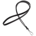 Rhinestone Sling Lanyard Employee Identification Lanyard 46x3.9cm Black ...