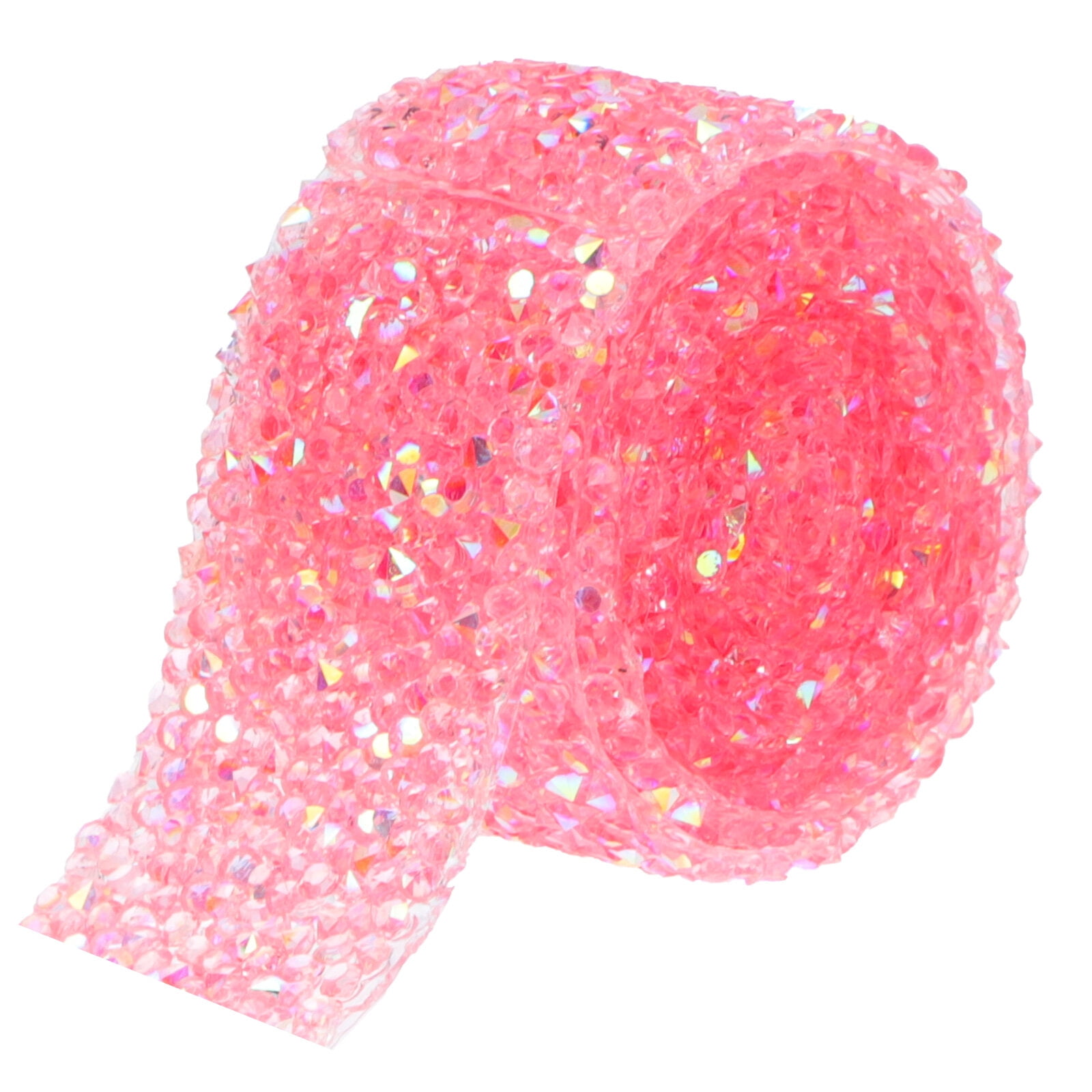 Rhinestone Strips Pink Wedding Stickers Adhesive Drill - Walmart.com