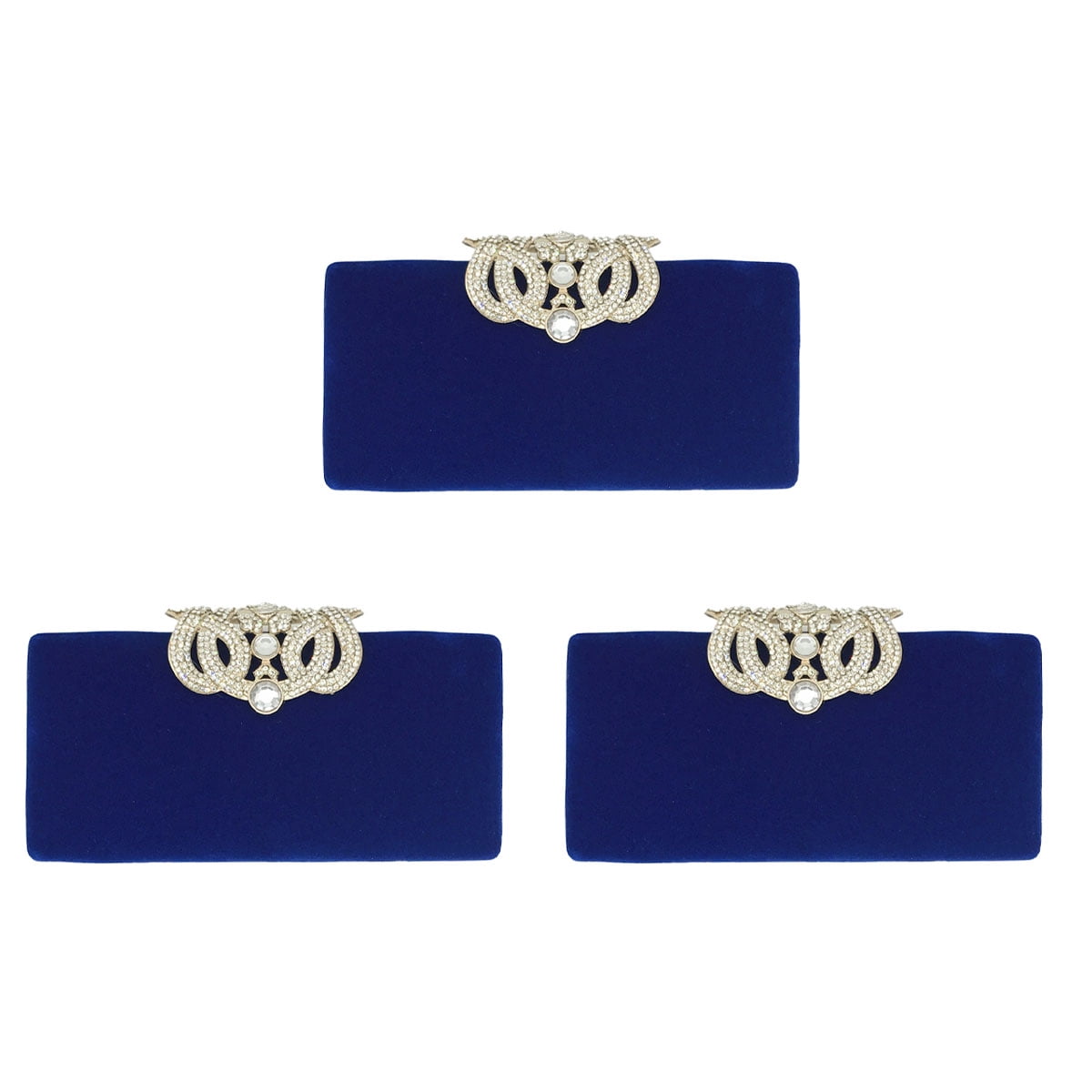 Rhinestone handbag with crystal crown buckle Women's evening handbag ...