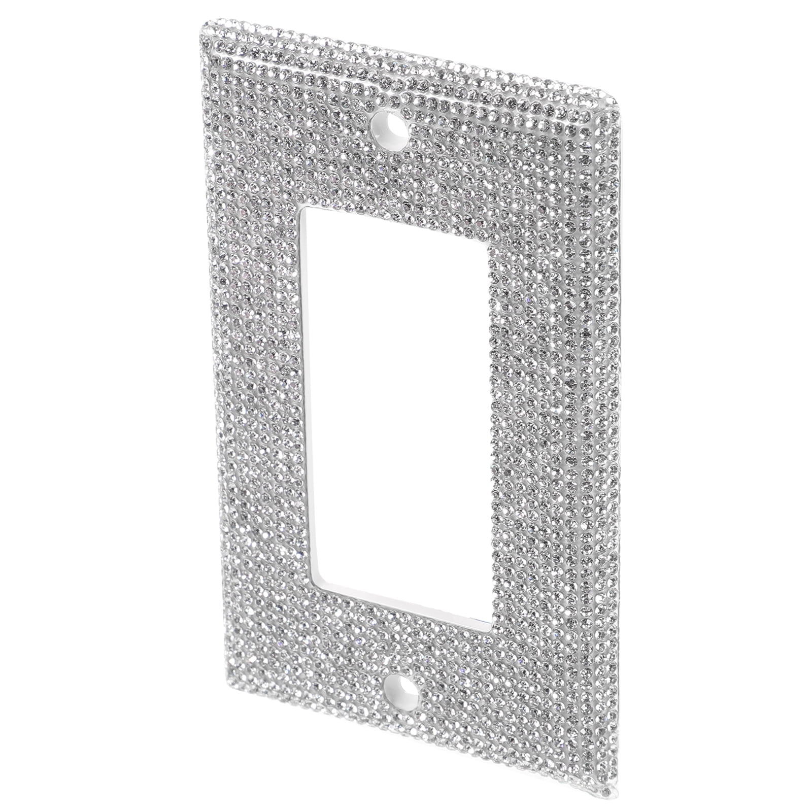 Rhinestones Bling Wall Decor Outlet Covers Plate Mirror Socket for ...