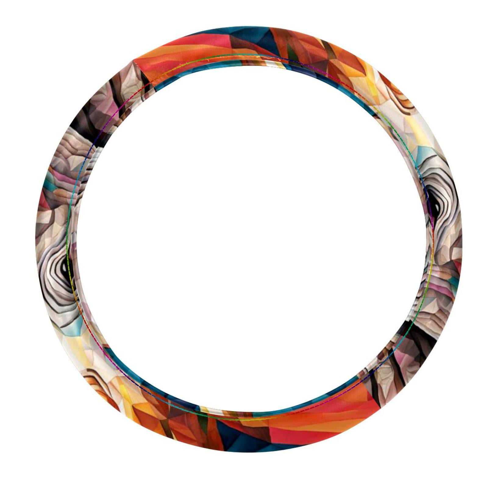 Rhino 14.5 Inch Printing PVC Leather Car Wheel Covers Steering Wheel ...