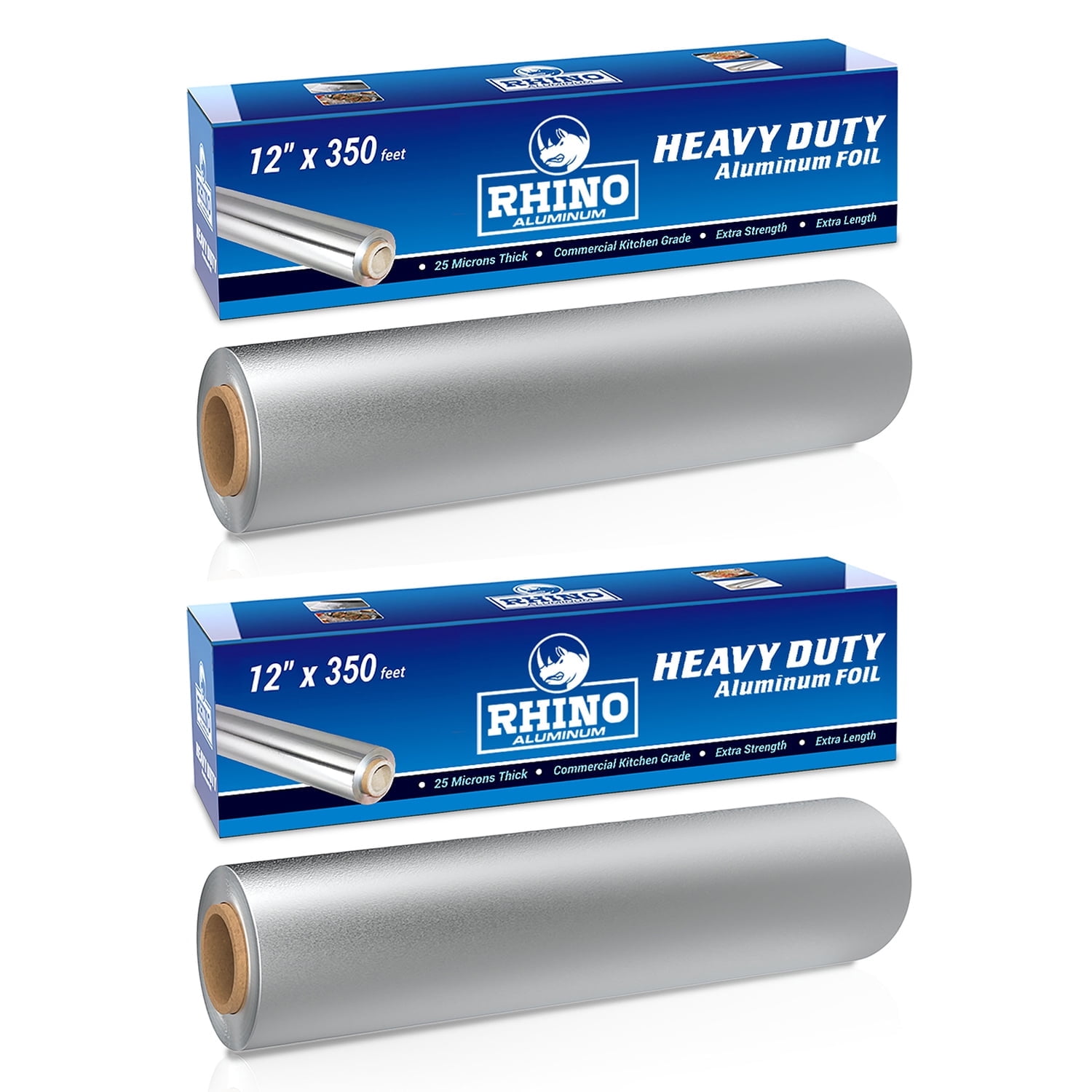 Rhino Aluminum Heavy Duty Aluminum Foil | Rhino 12 x 350 sf Long Roll ...