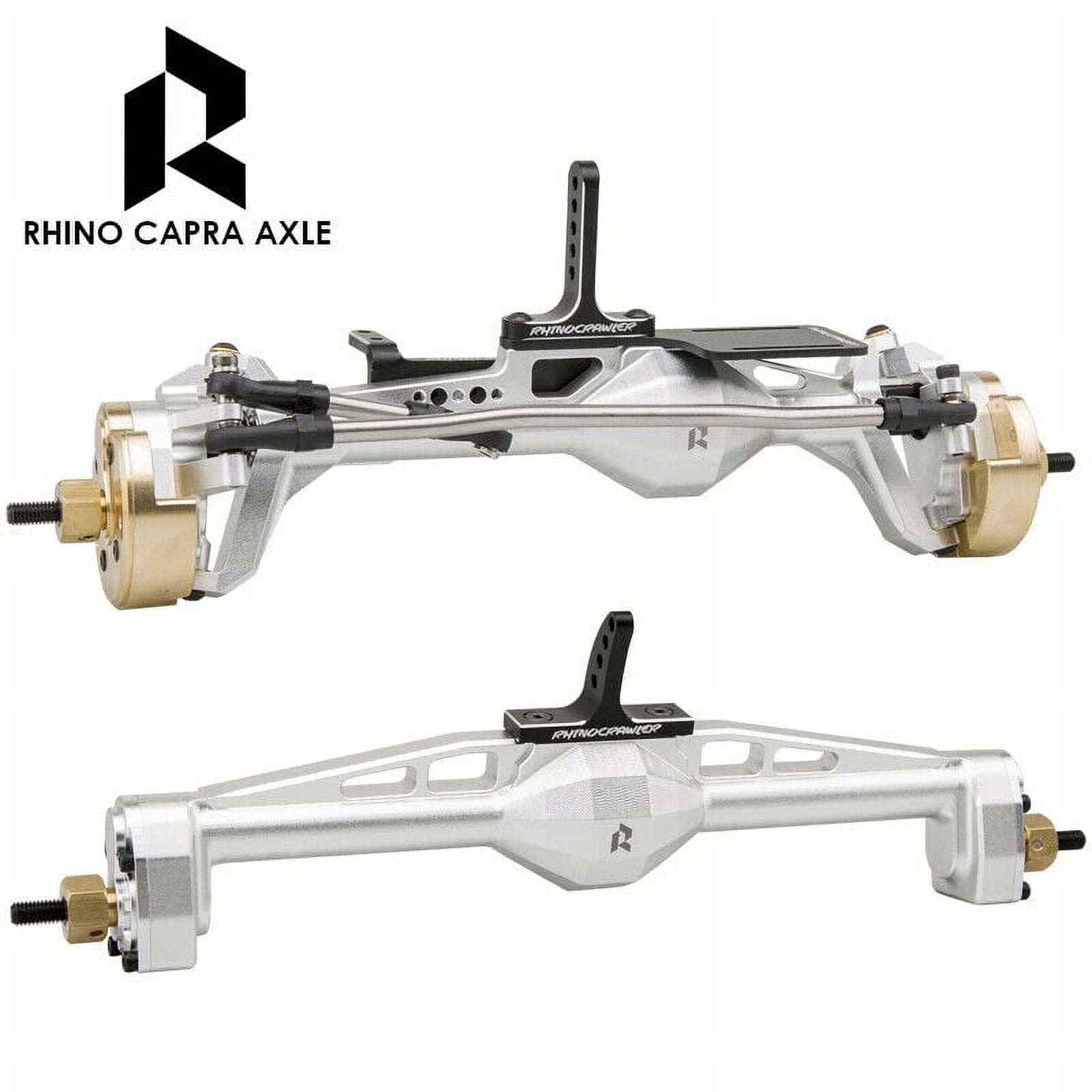 Rhino Capra CNC Aluminum Offset Portal Axles for 1/10 RC Crawler UTB ...