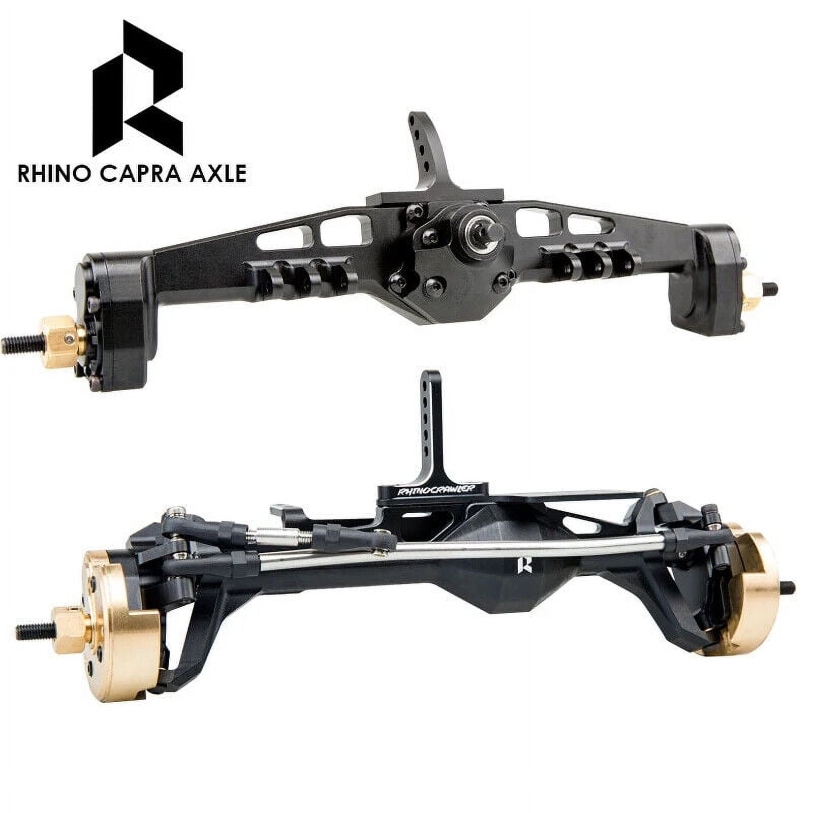 Rhino Capra CNC Aluminum Offset Portal Axles for 1/10 RC Crawler UTB ...