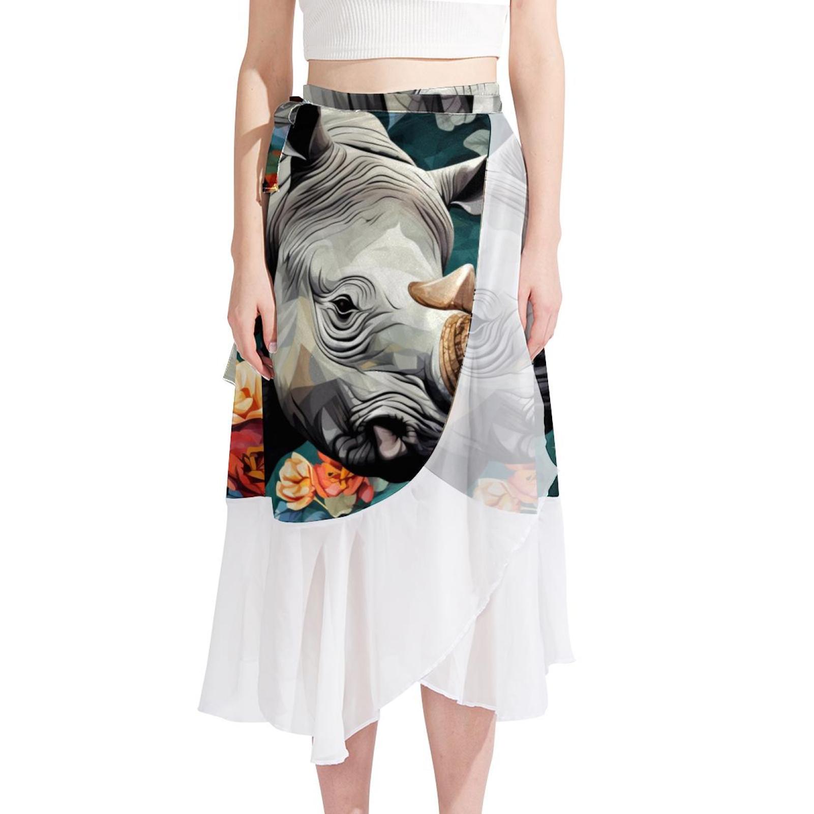 Rhino Chic Chiffon Women's Beach Dresses and Skirts for Sunny Days by ...