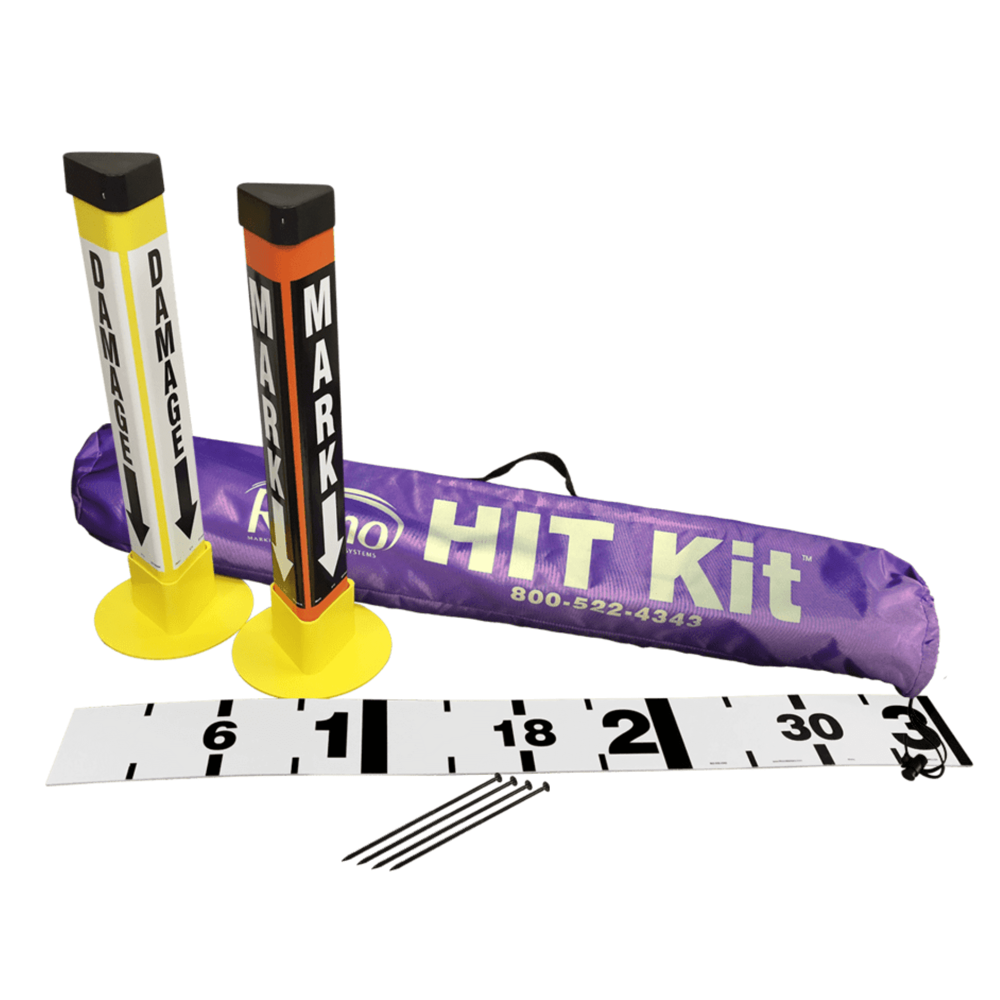 Rhino HIT Kit: 1 kit / 36 inch ruler - Walmart.com
