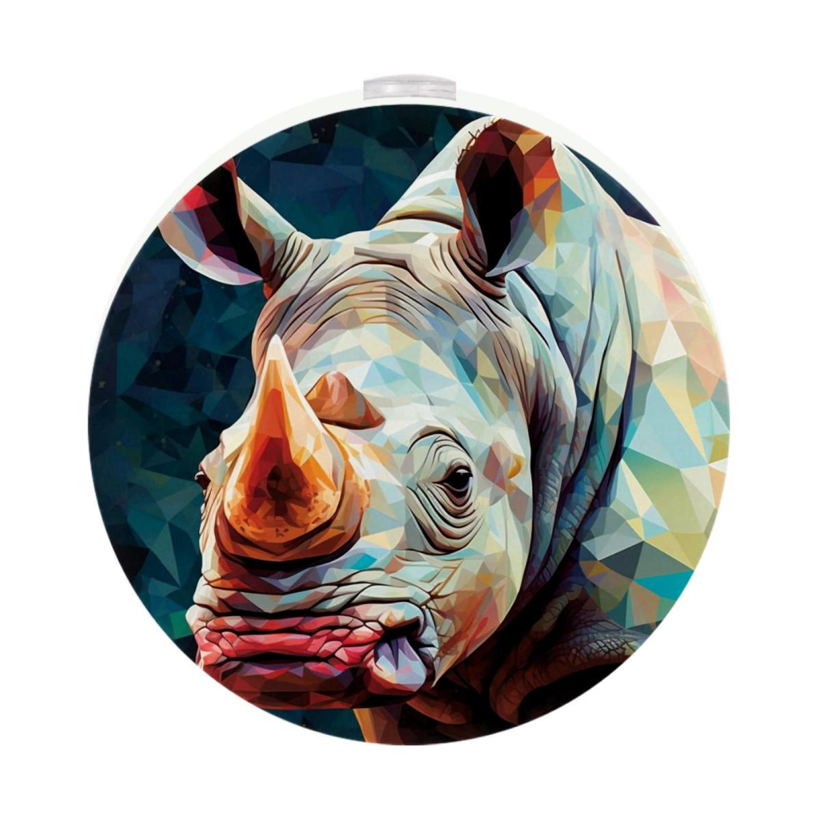 Rhino LED Round Night Light-2PCS: Compact and Energy-Efficient Lighting ...