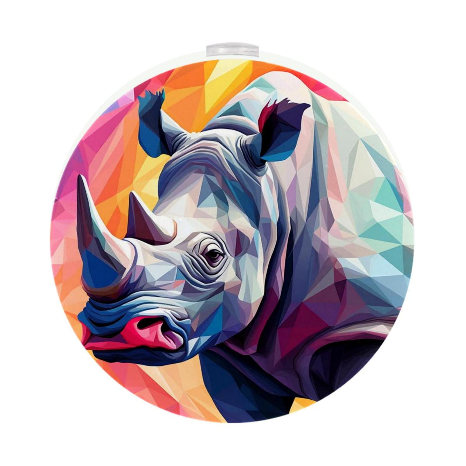 Rhino LED Round Night Light-2PCS | Convenient Plug-in Nightlights for ...