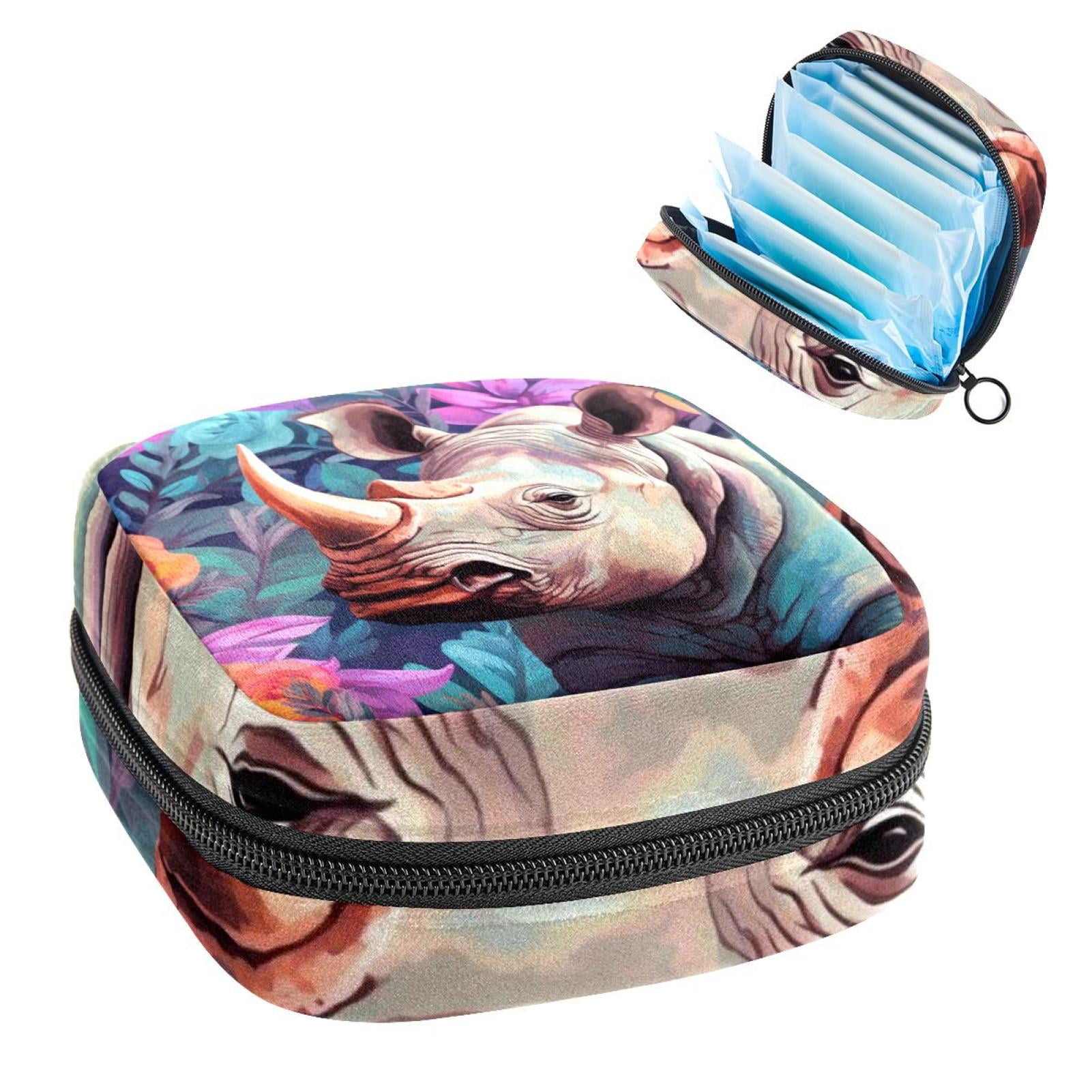 Rhino Pad Bag Storage Organizer Pouch for Menstrual Hygiene Products ...