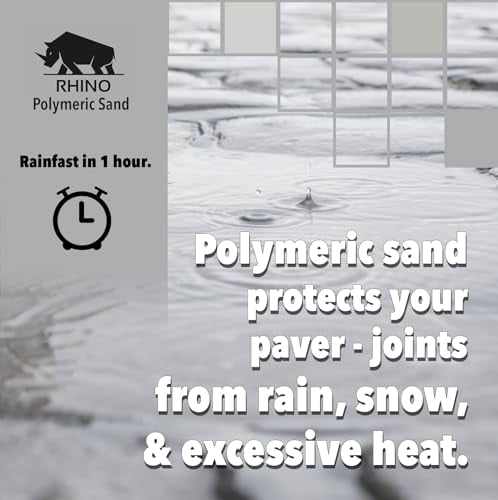 Rhino Power Bond Plus - Polymeric Sand for Pavers and Stone Joints up ...