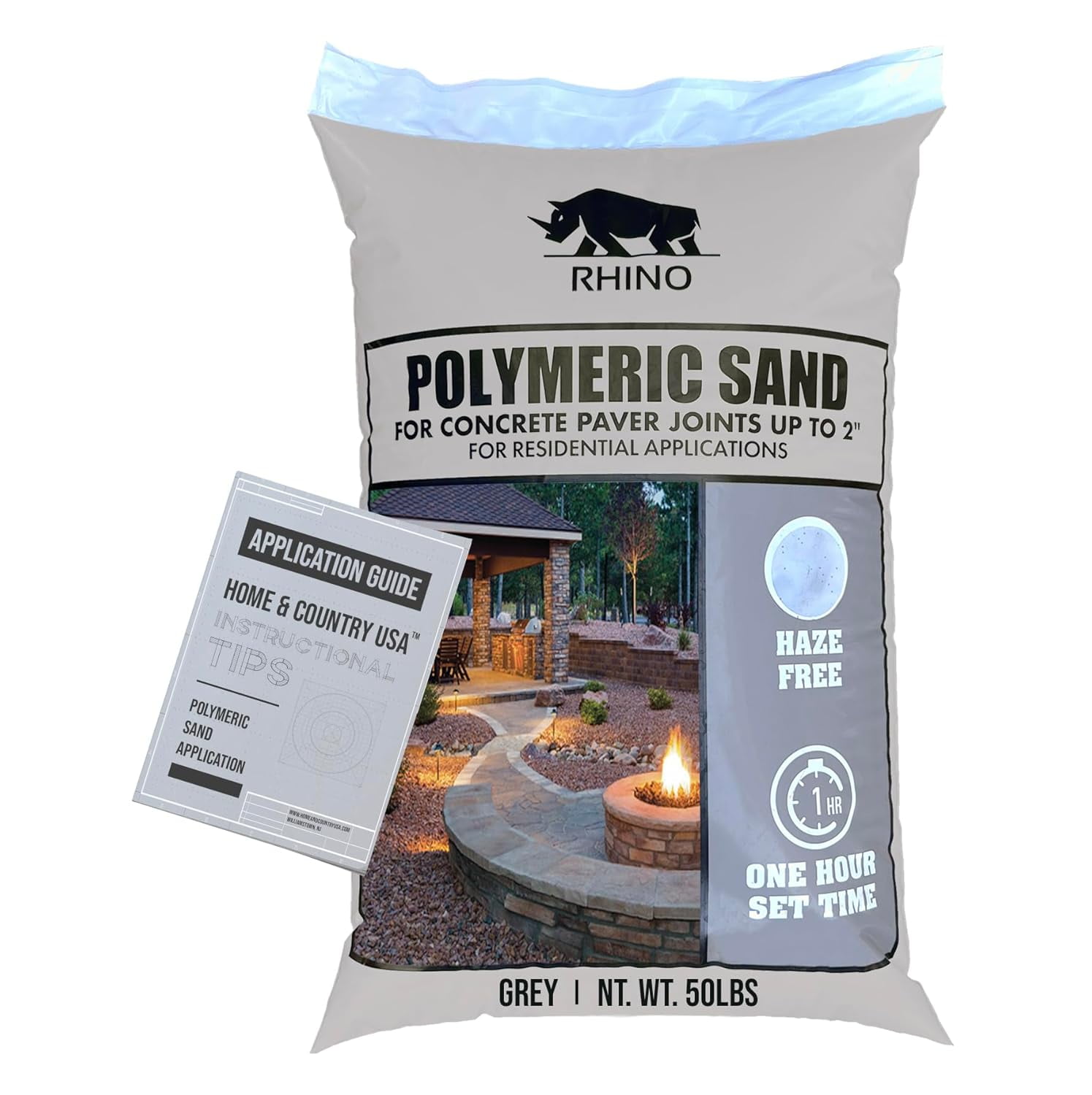 Rhino Power Bond Plus - Polymeric Sand for Pavers and Stone Joints up ...