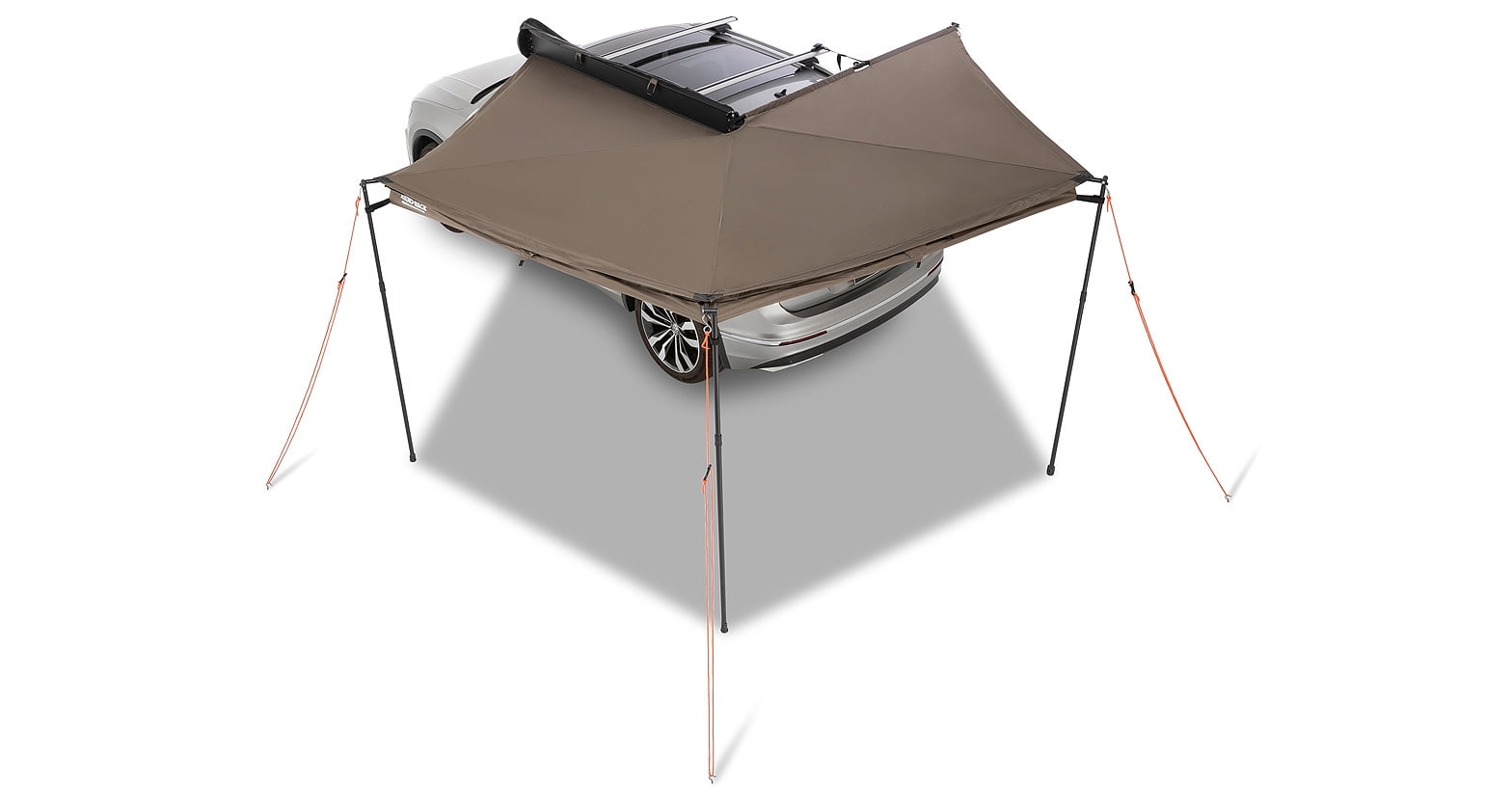 Rhino-Rack USA Batwing Compact Awning with Canopy Cover and Straps ...