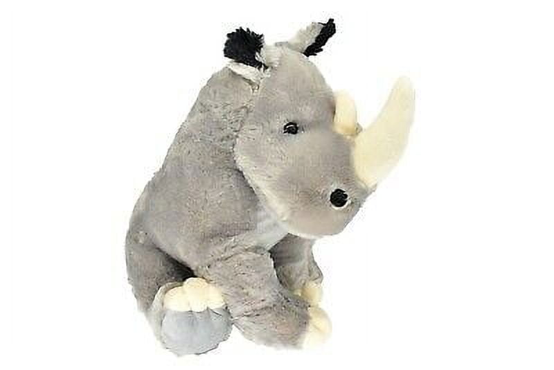Rhino Rhinoceros Realistic Cute Stuffed Animal Plush Toy, Kids ...