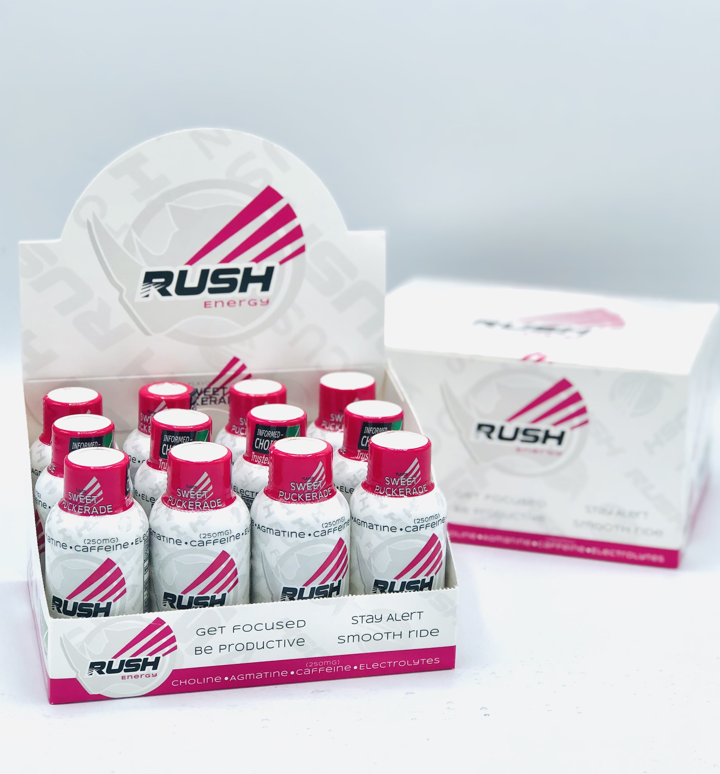 Rhino Rush Energy Sweet Puckerade Energy Shot, 12 ct. - Walmart.com