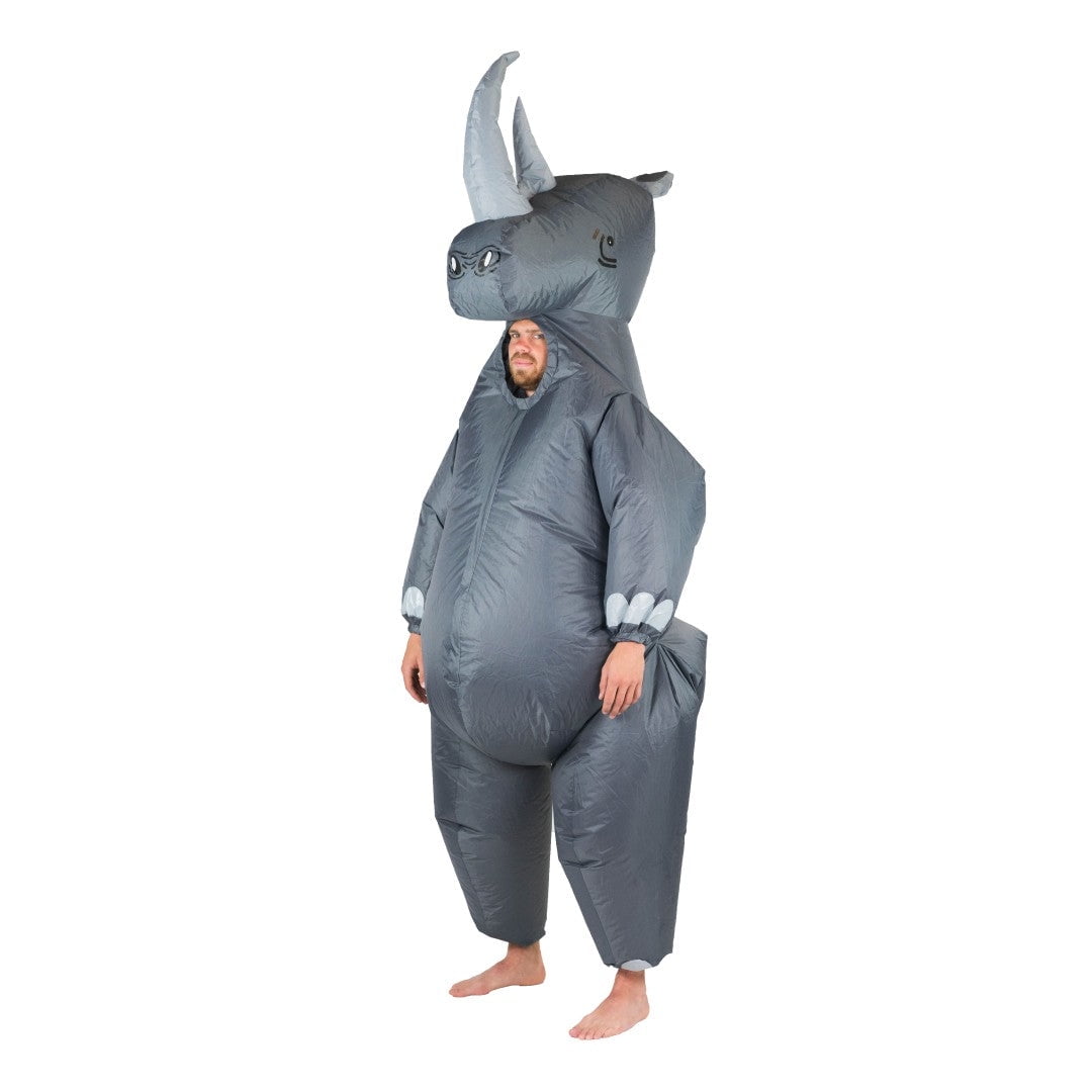 Rhino Safari Full Body Inflatable Costume for Adults (One Size ...