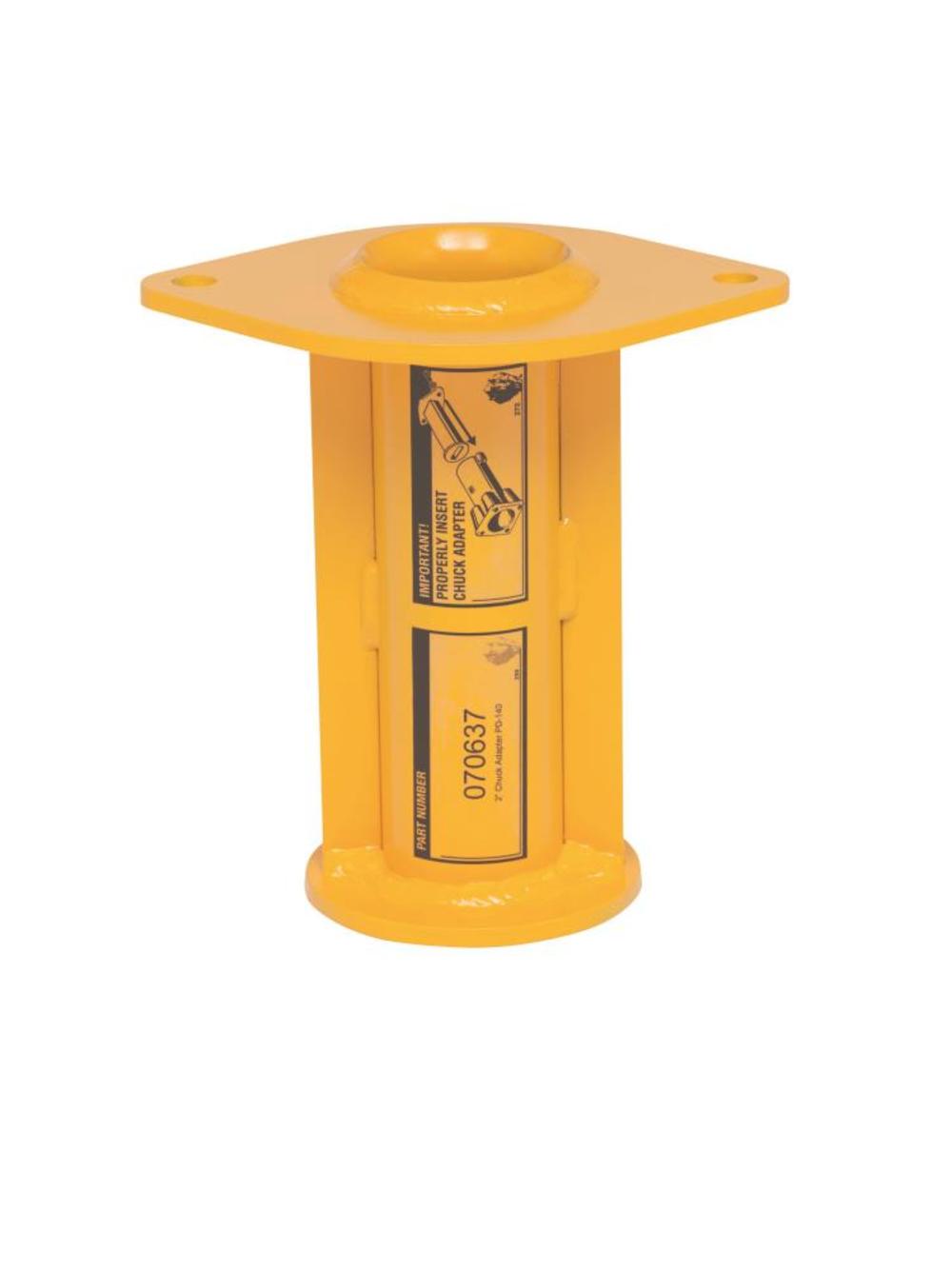 Rhino Tool 2 In Chuck Adapter For Rhino Pd-140 Pneumatic Post Drivers ...