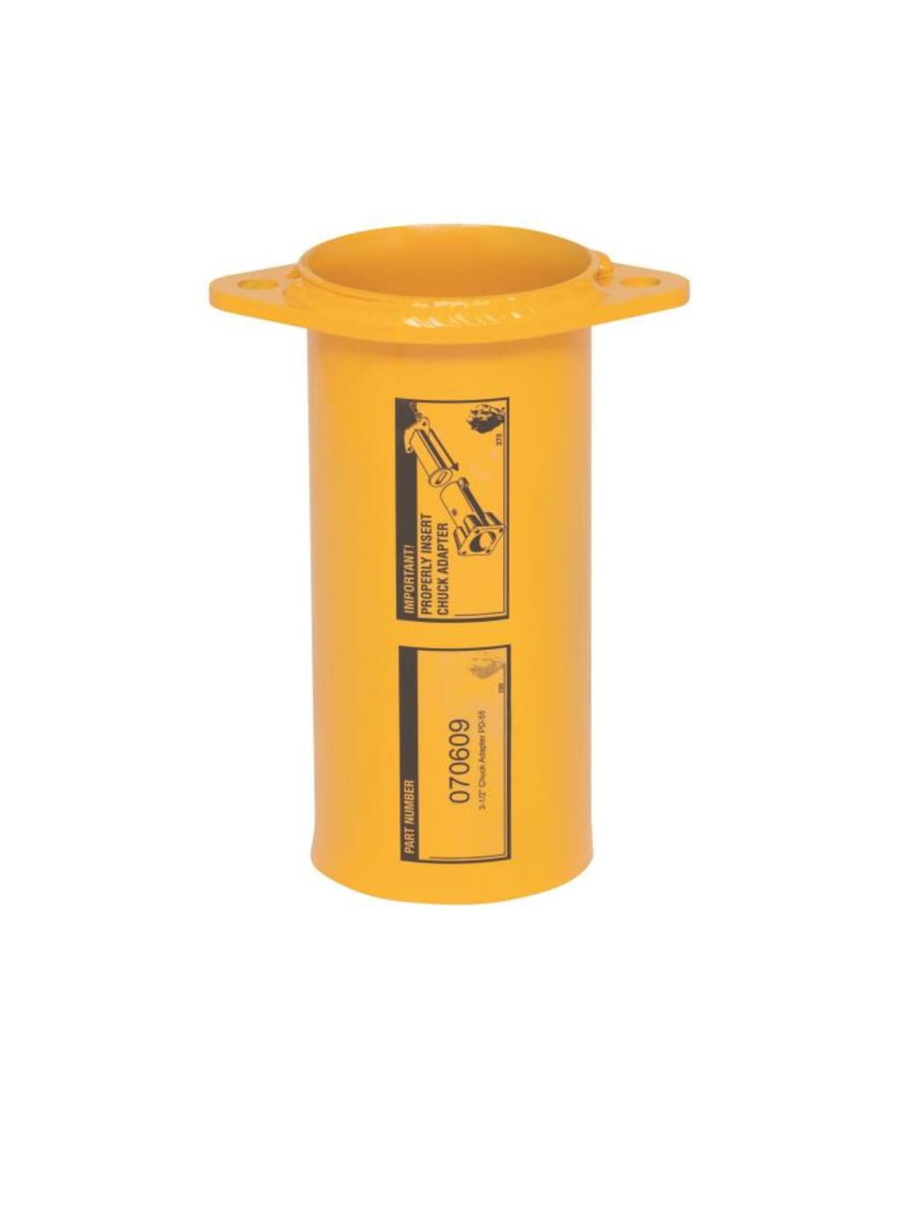 Rhino Tool 3-1/2 In Chuck Adapter For Pd-55/hpd 60 - Walmart.com