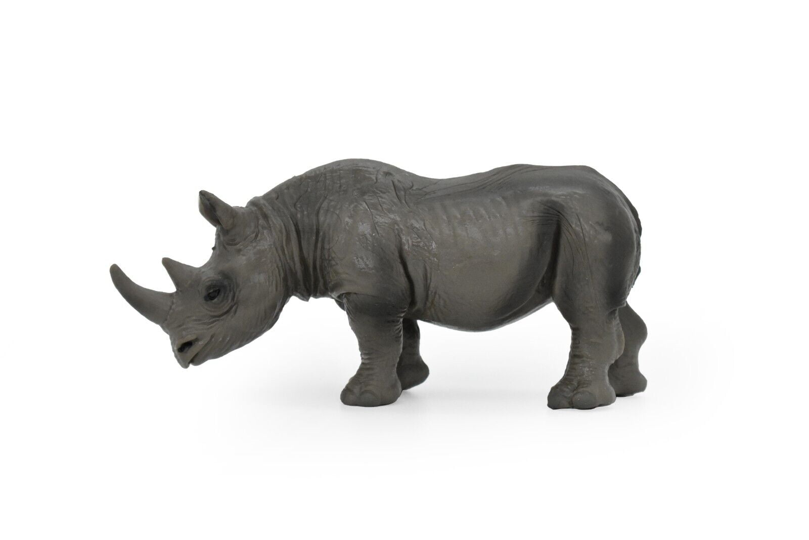 Rhino Toy, Rhinoceros, Animal, Very Realistic Rubber Figure, Model ...