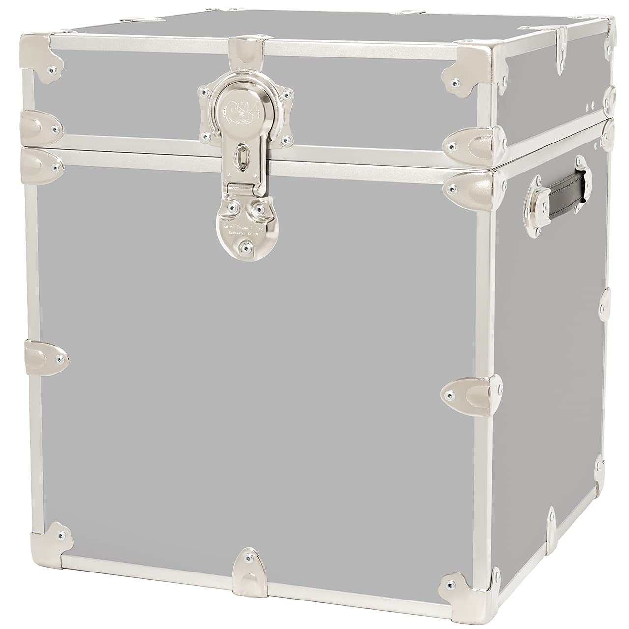 Rhino Trunk & Case Cube Leather Embossed Vinyl Trunk, College, Home ...