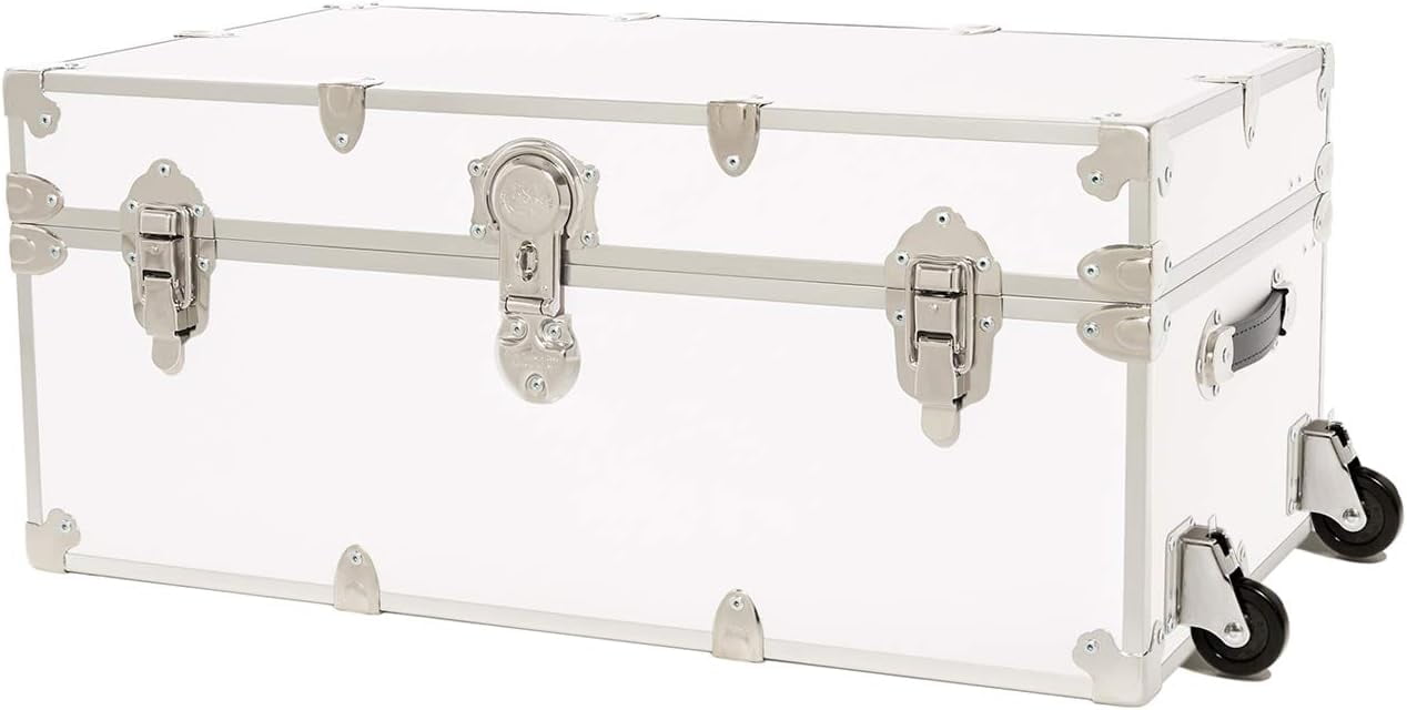 Rhino Trunk & Case Large Armor College Trunk with Removeable Wheels ...